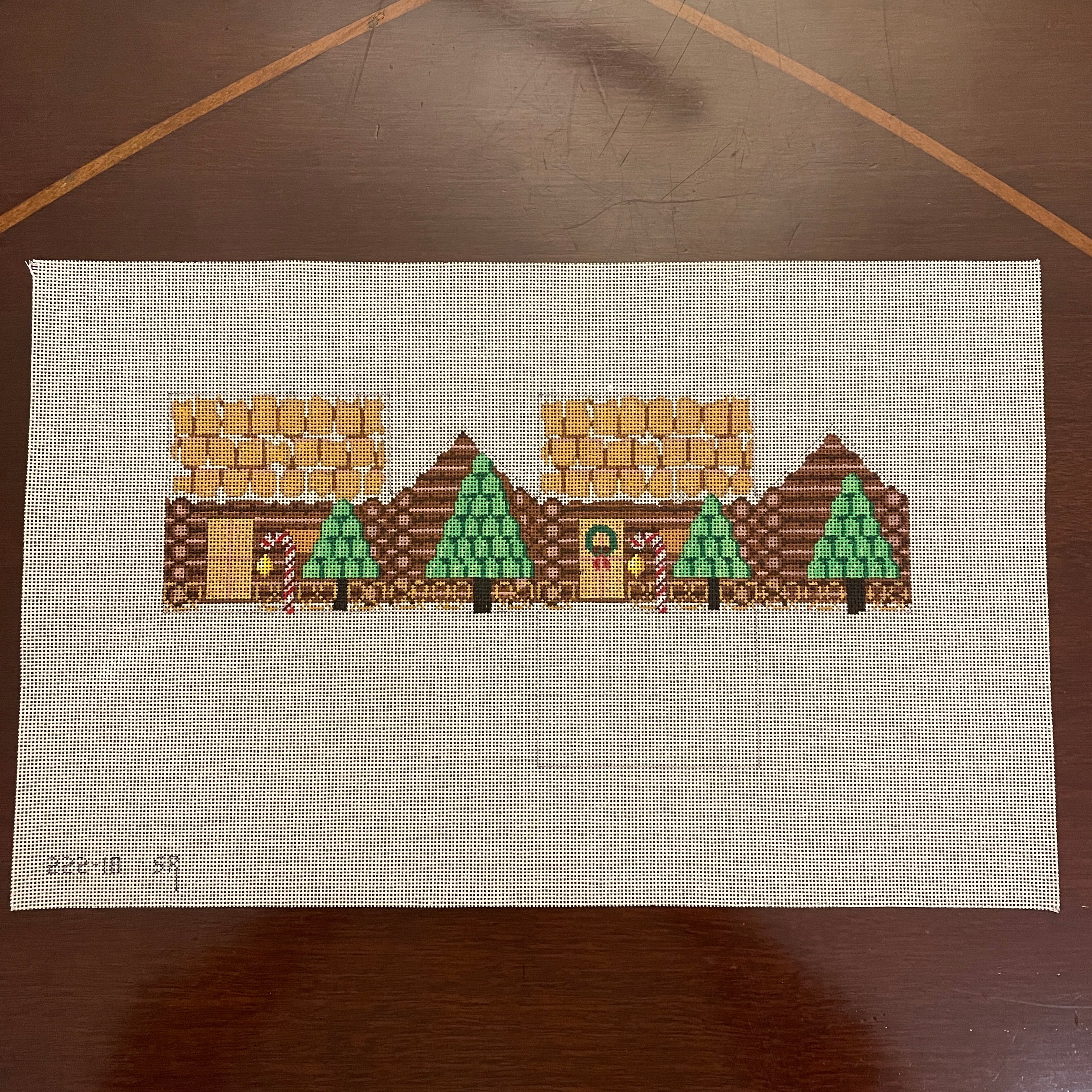 Tootsie Roll Log Cabin, 3D Gingerbread House - 18 mesh – The ...