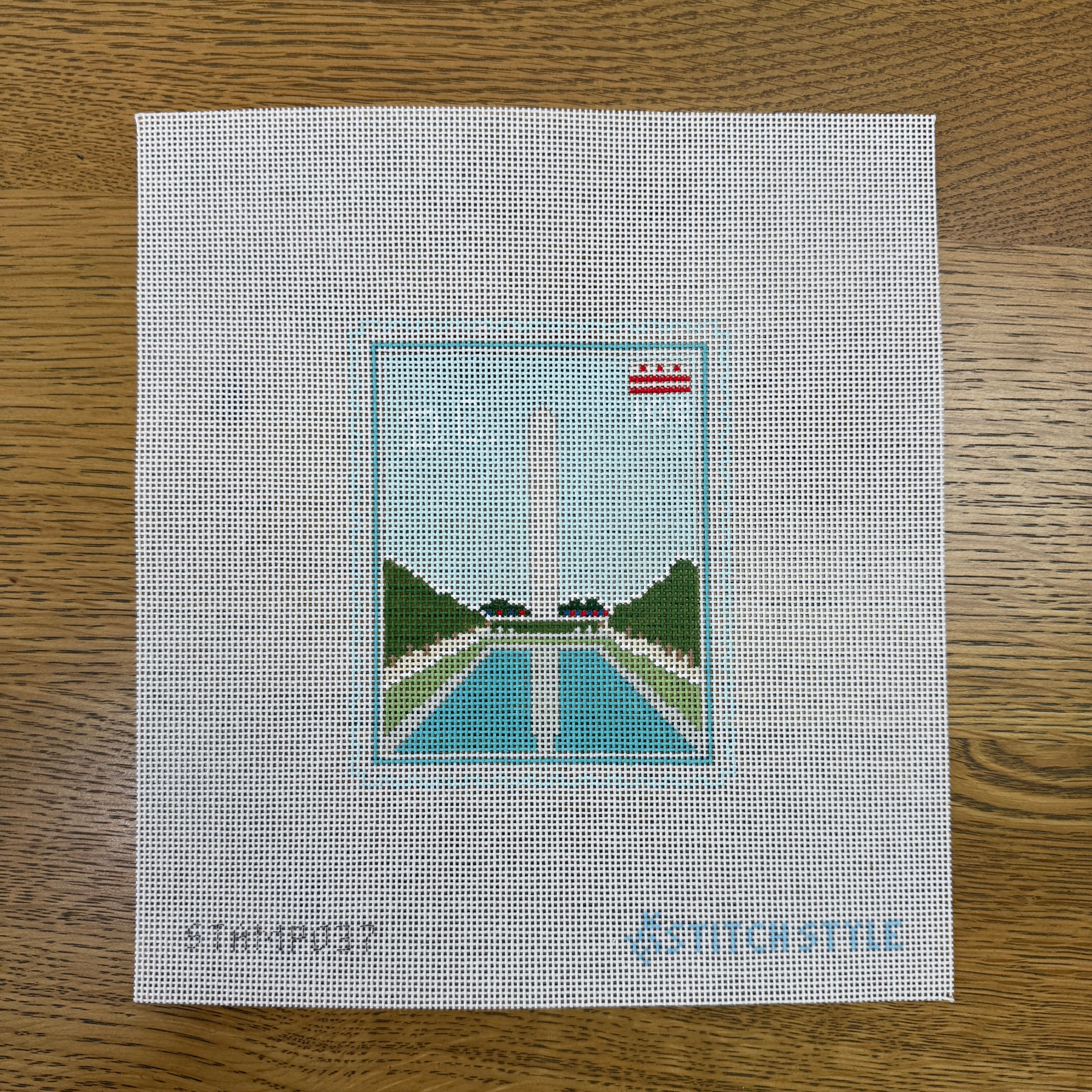 Washington DC Stamp – The Needlepoint Clubhouse