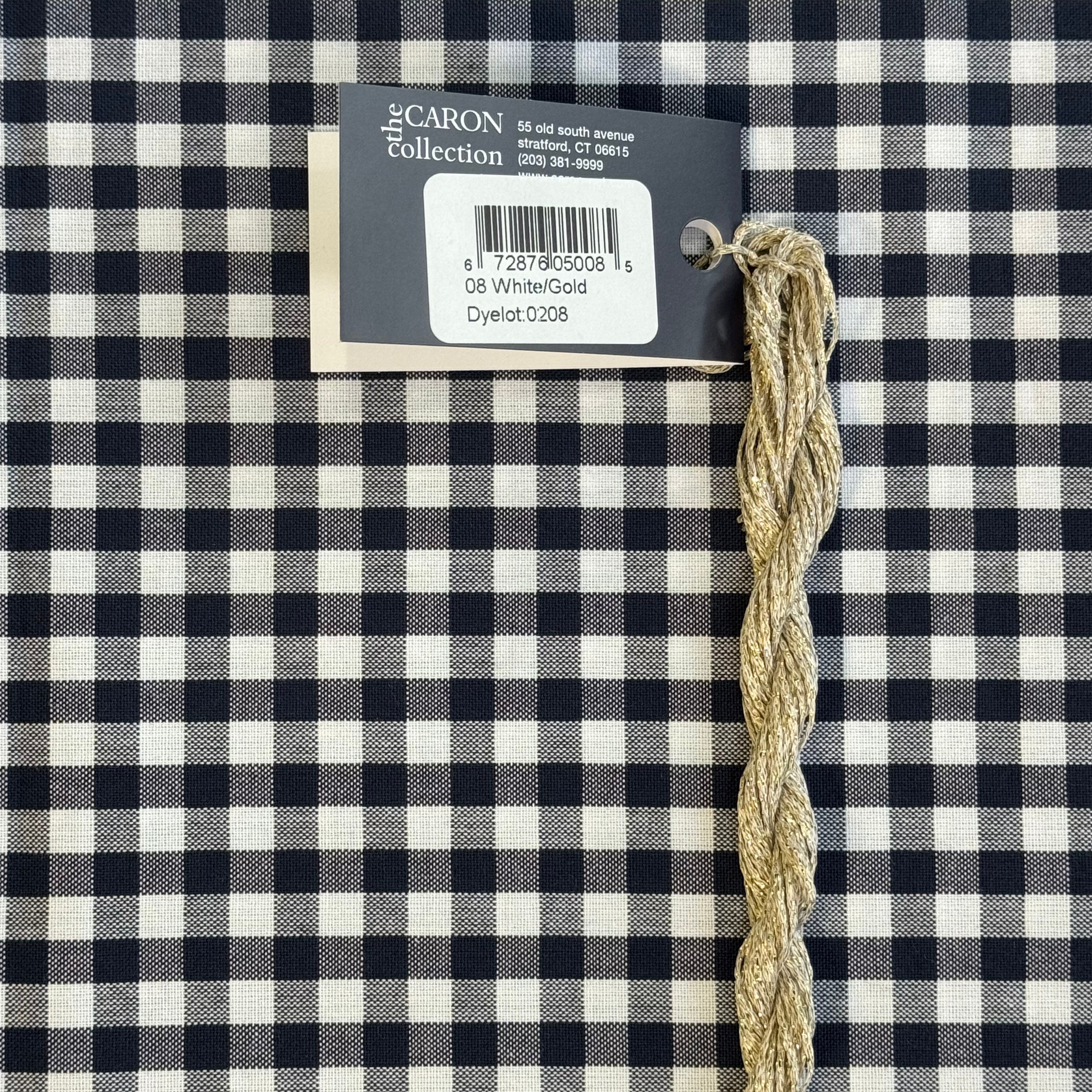 SN-08 White/Gold | Snow by Caron - discontinued – The Needlepoint Clubhouse