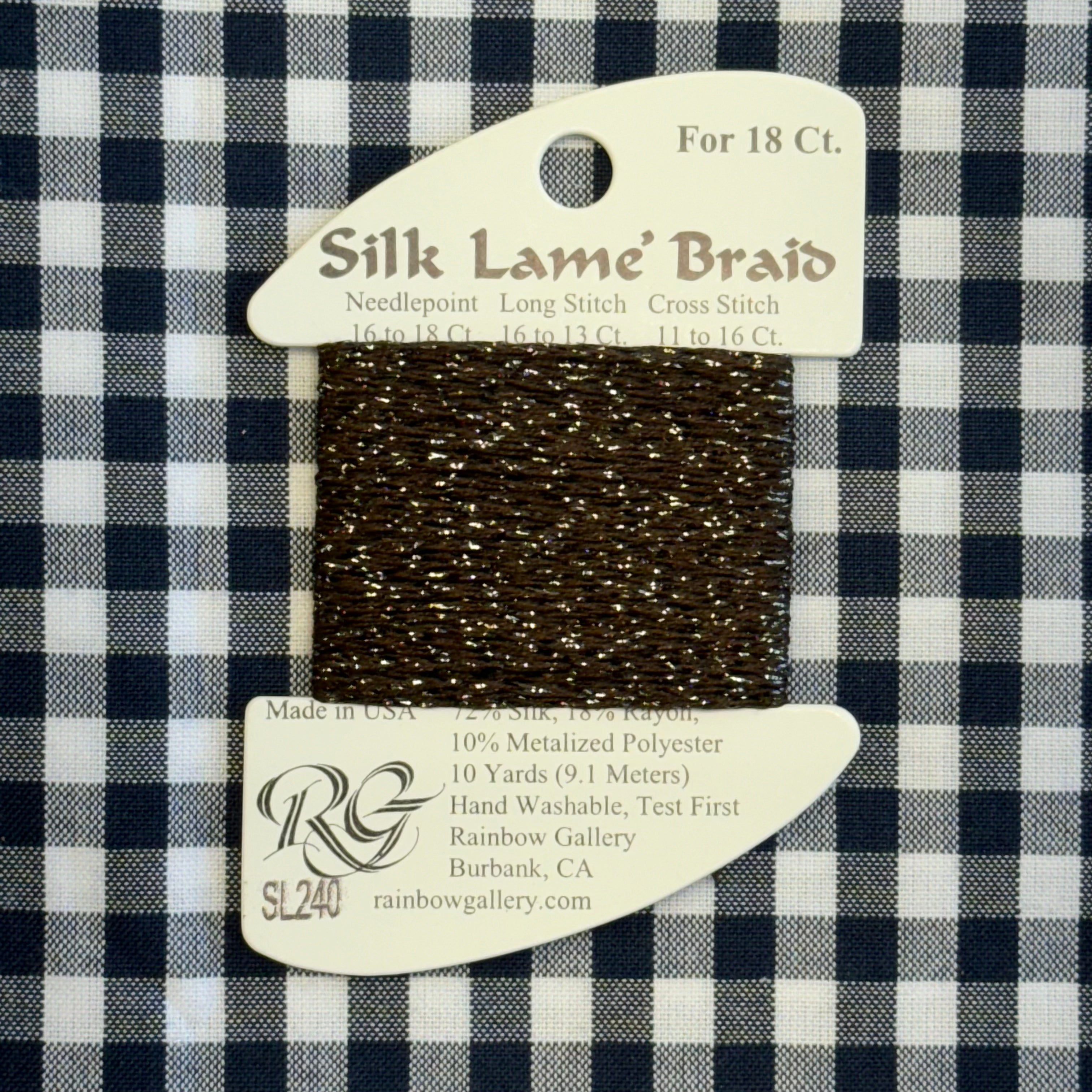 SL240 Seal Skin | Silk Lame – The Needlepoint Clubhouse