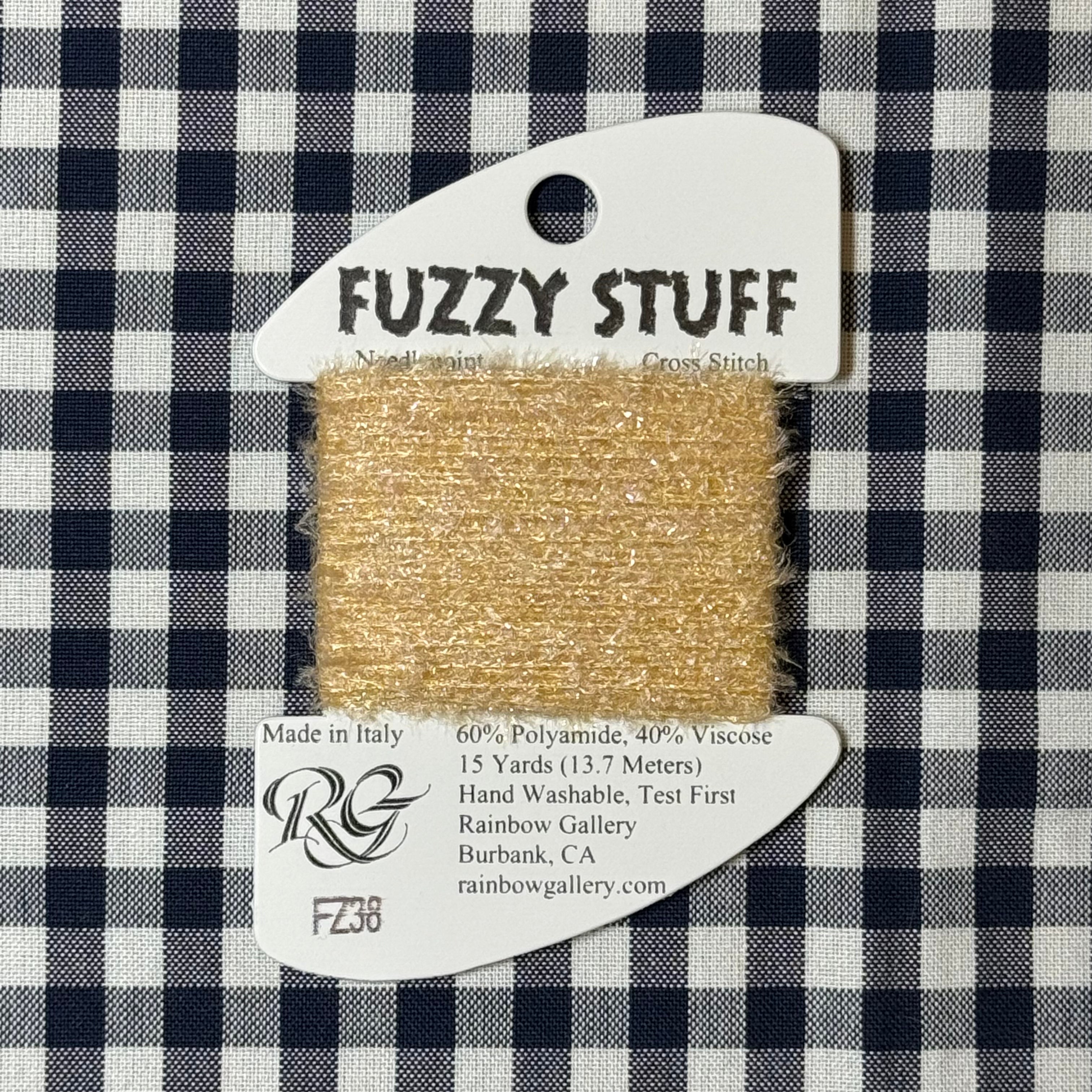 FZ38 Blond | Fuzzy Stuff – The Needlepoint Clubhouse