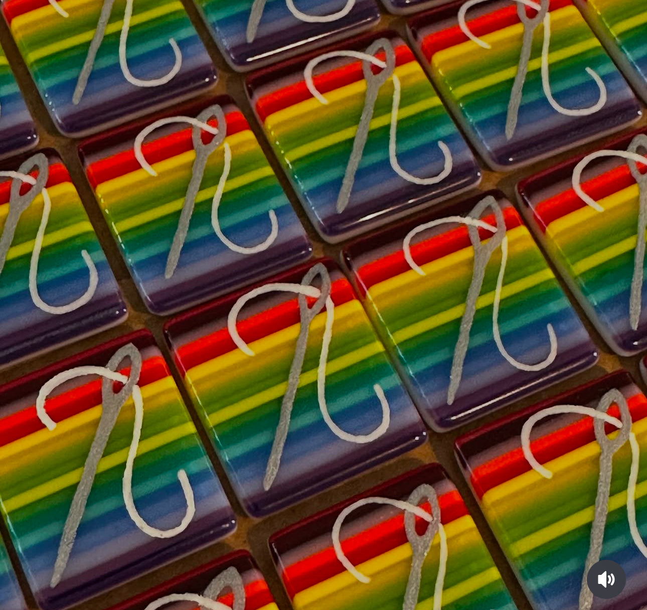 Rainbow Needle | Beau Verre – The Needlepoint Clubhouse