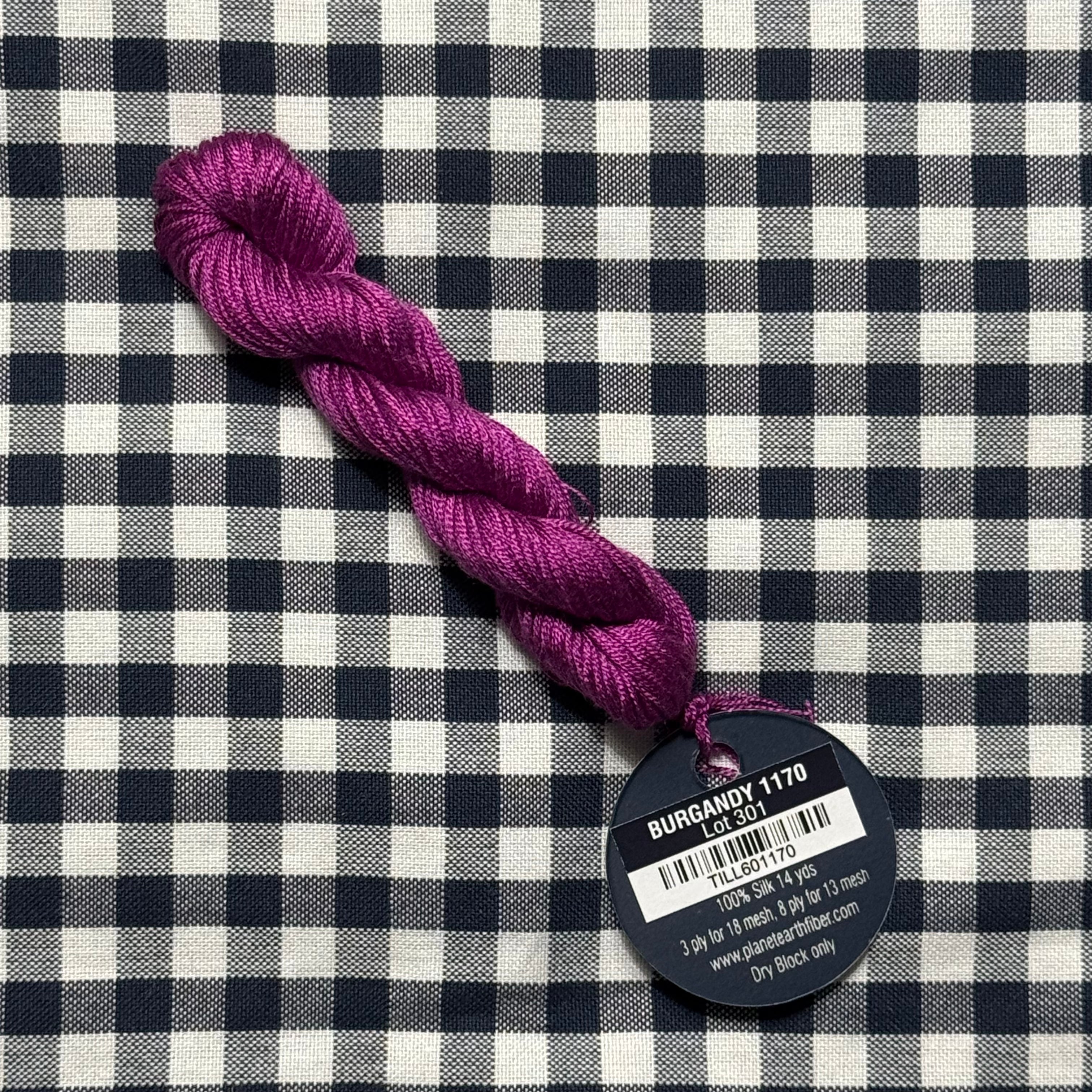 1170 Burgundy | Planet Earth Ply Silk – The Needlepoint Clubhouse