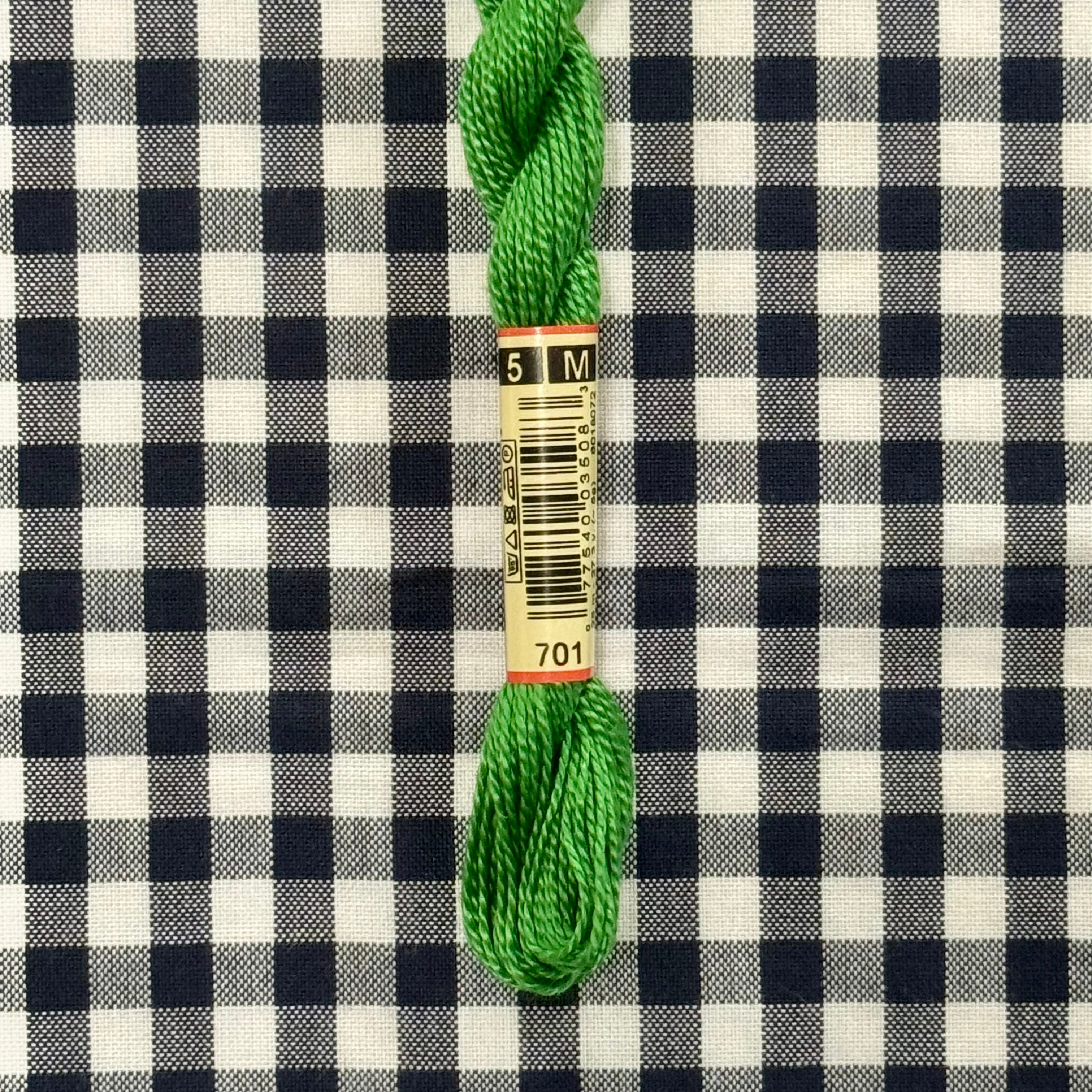 701 Light Green | DMC Pearl Cotton 5 – The Needlepoint Clubhouse