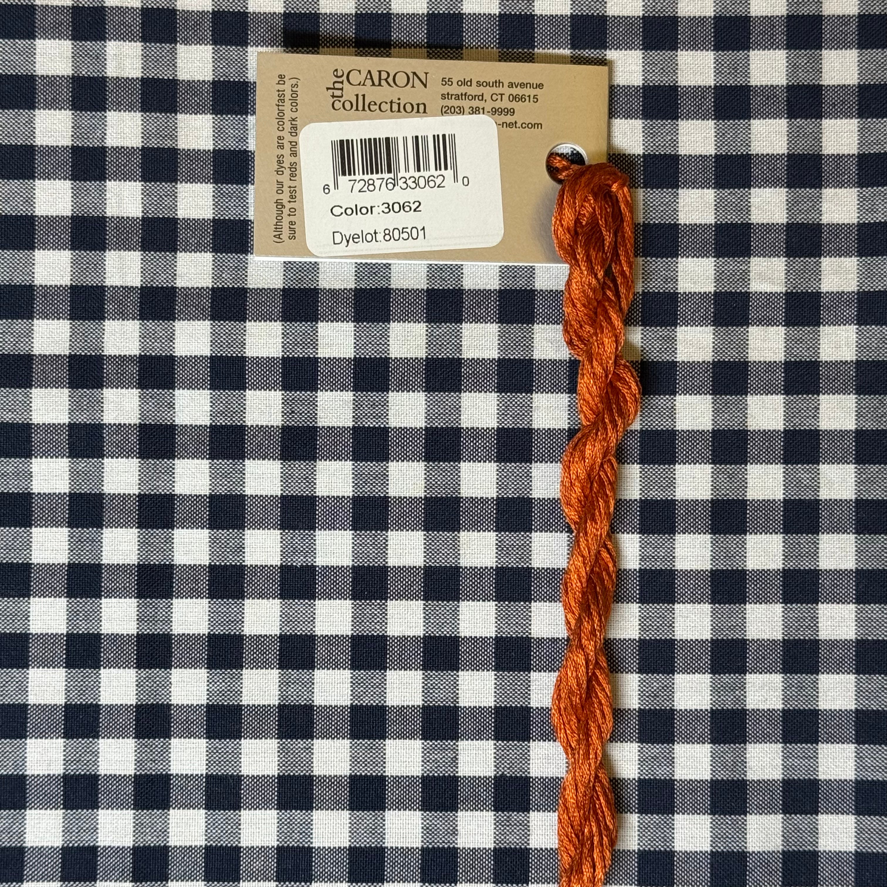 SC-3062 Rust Orange | Soie Cristale by Caron – The Needlepoint Clubhouse