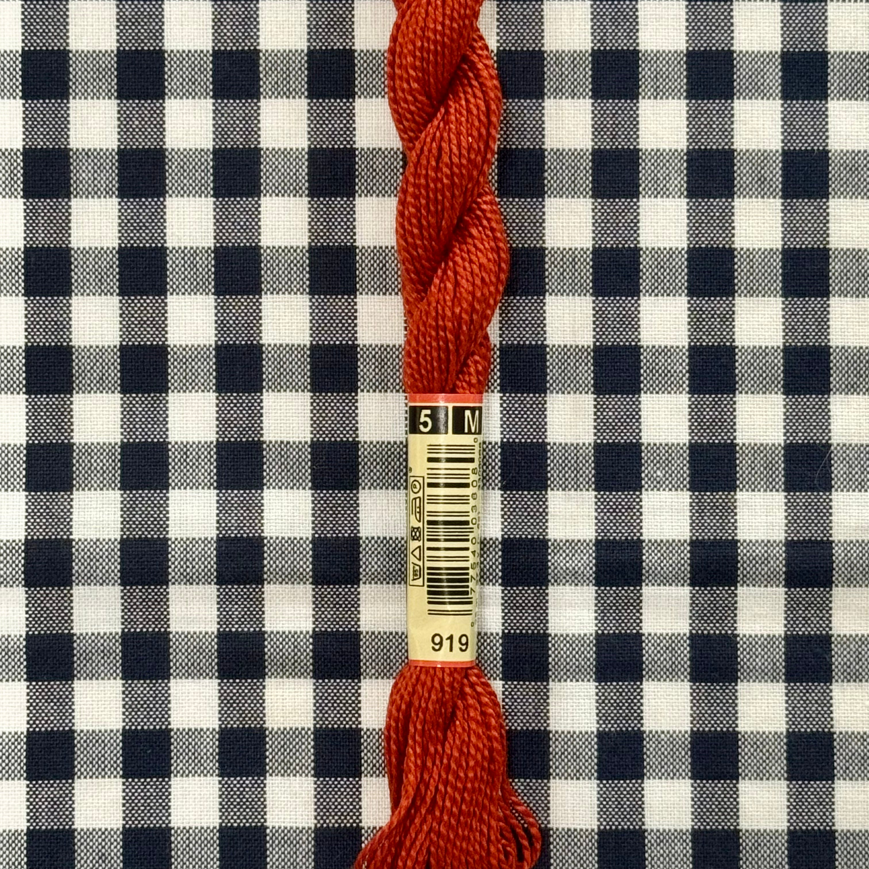 919 Red Copper | DMC Pearl Cotton 5 – The Needlepoint Clubhouse