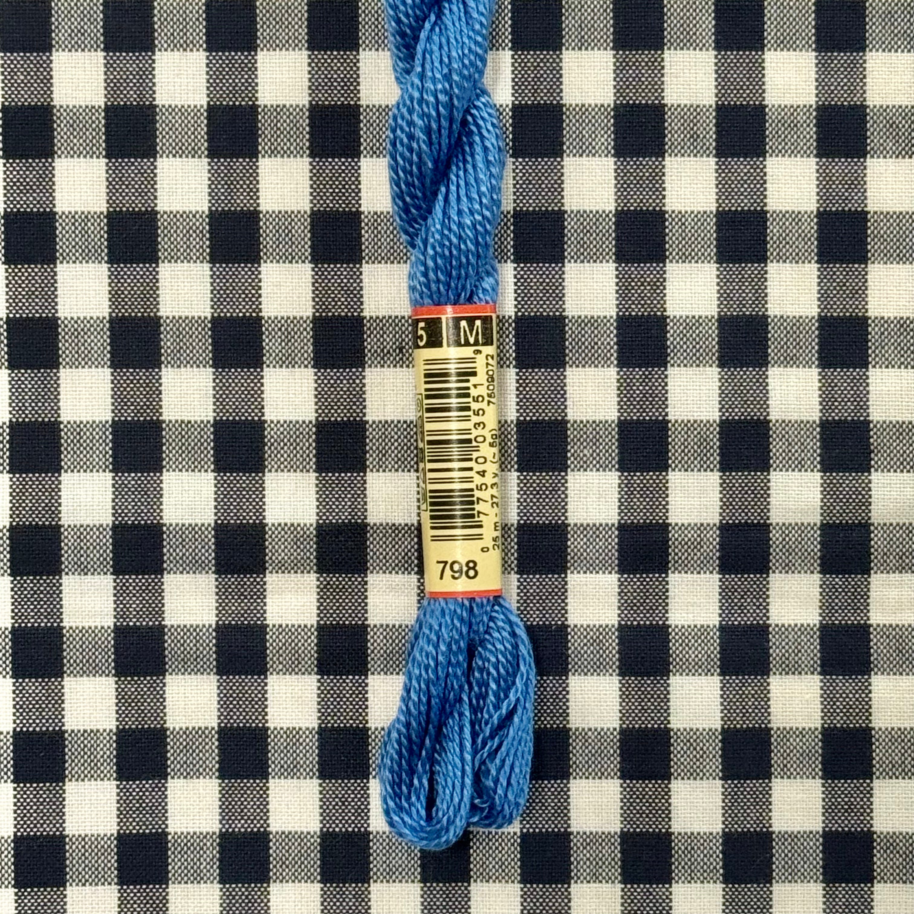 798 Dark Delft Blue | DMC Pearl Cotton 5 – The Needlepoint Clubhouse