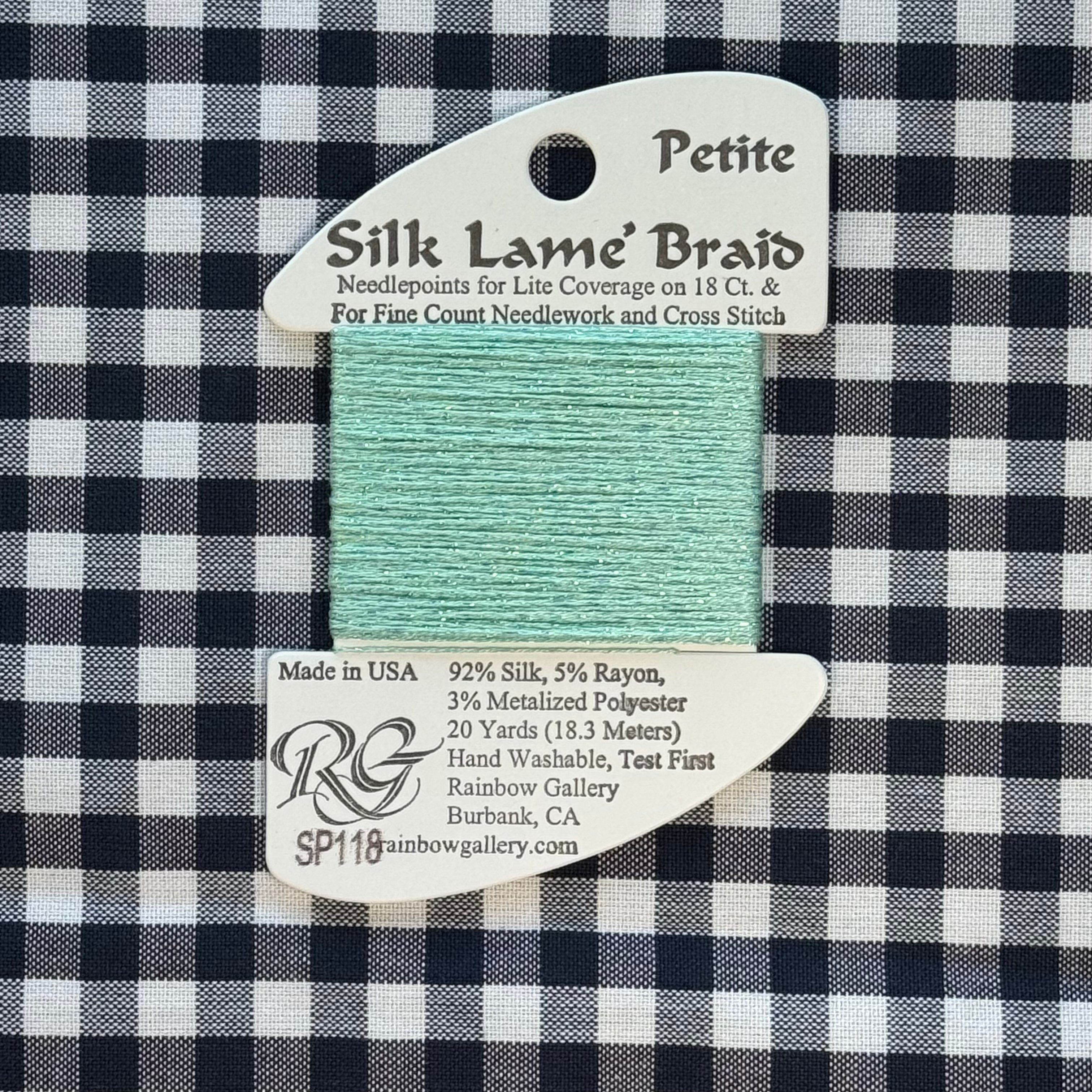 SP118 Sea Spray | Silk Lame Petite – The Needlepoint Clubhouse