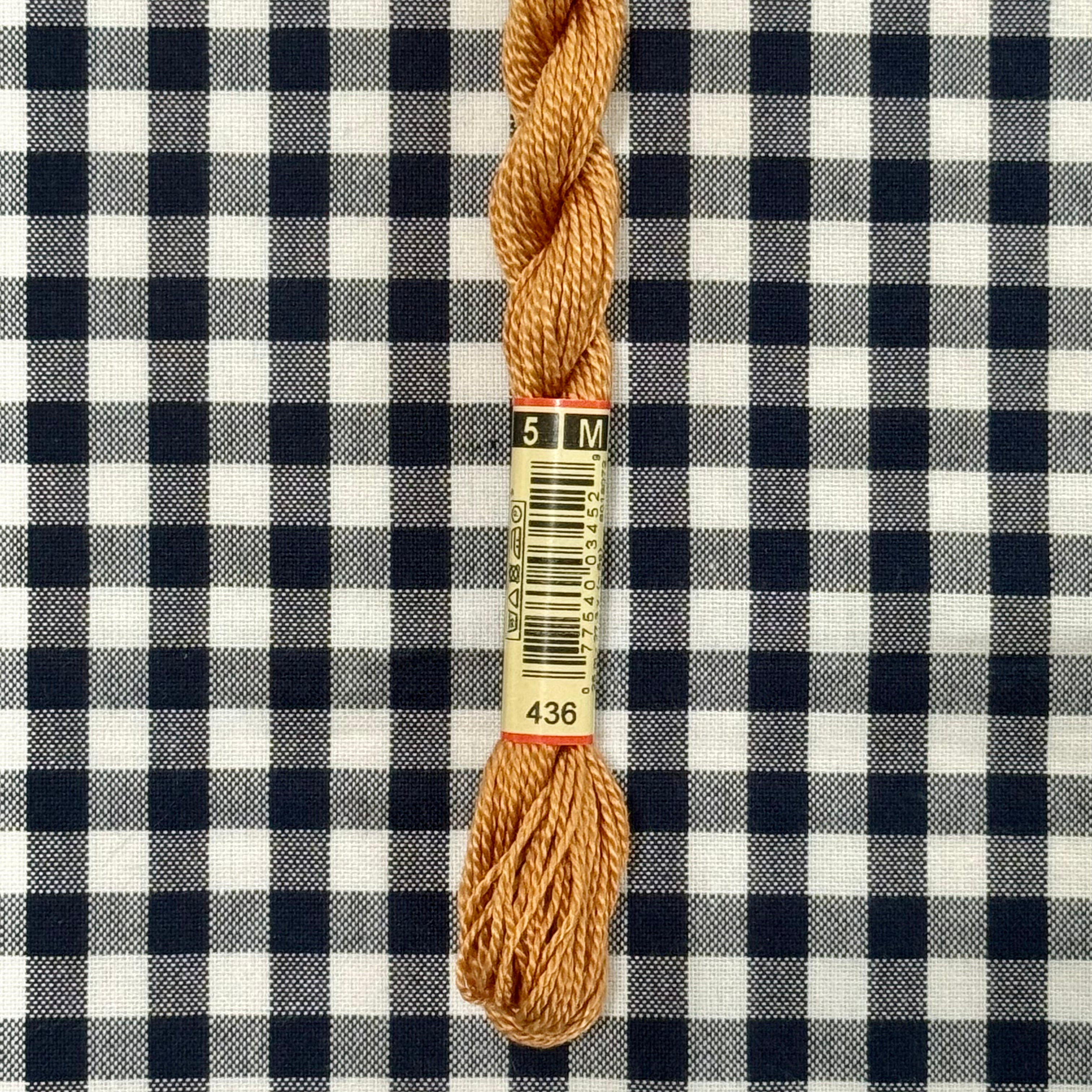 436 Tan | DMC Pearl Cotton 5 – The Needlepoint Clubhouse