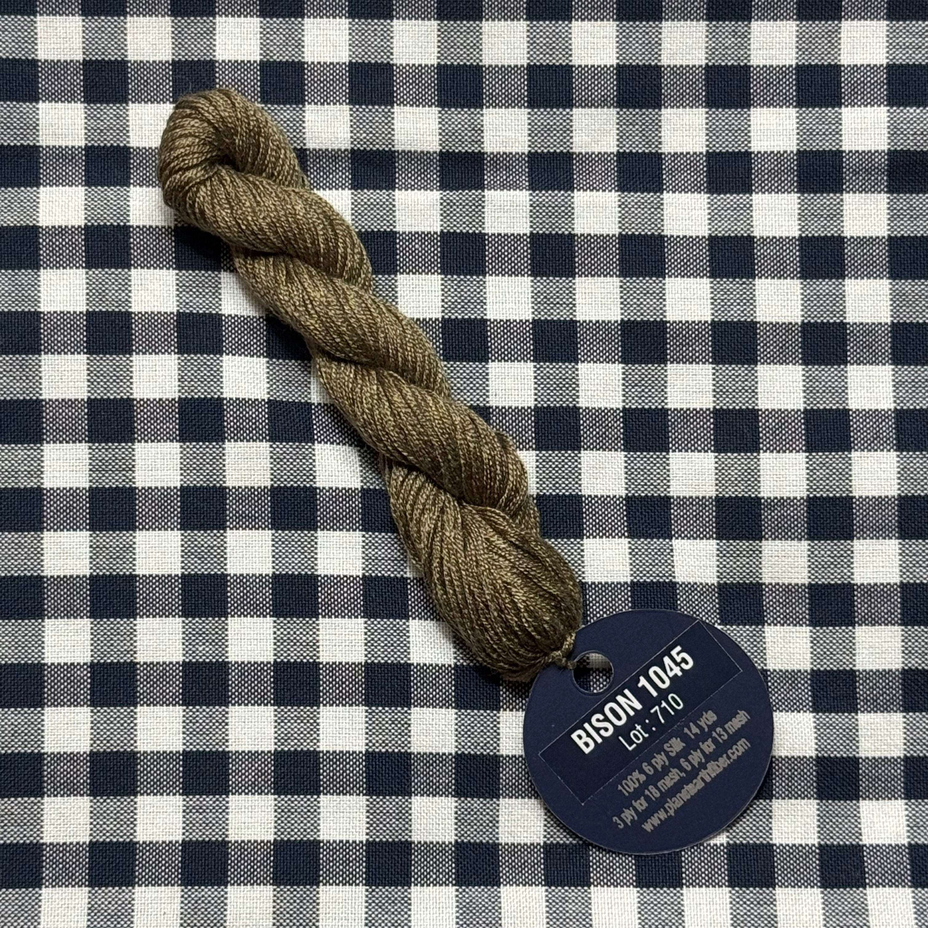 1045 Bison | Planet Earth Ply Silk – The Needlepoint Clubhouse
