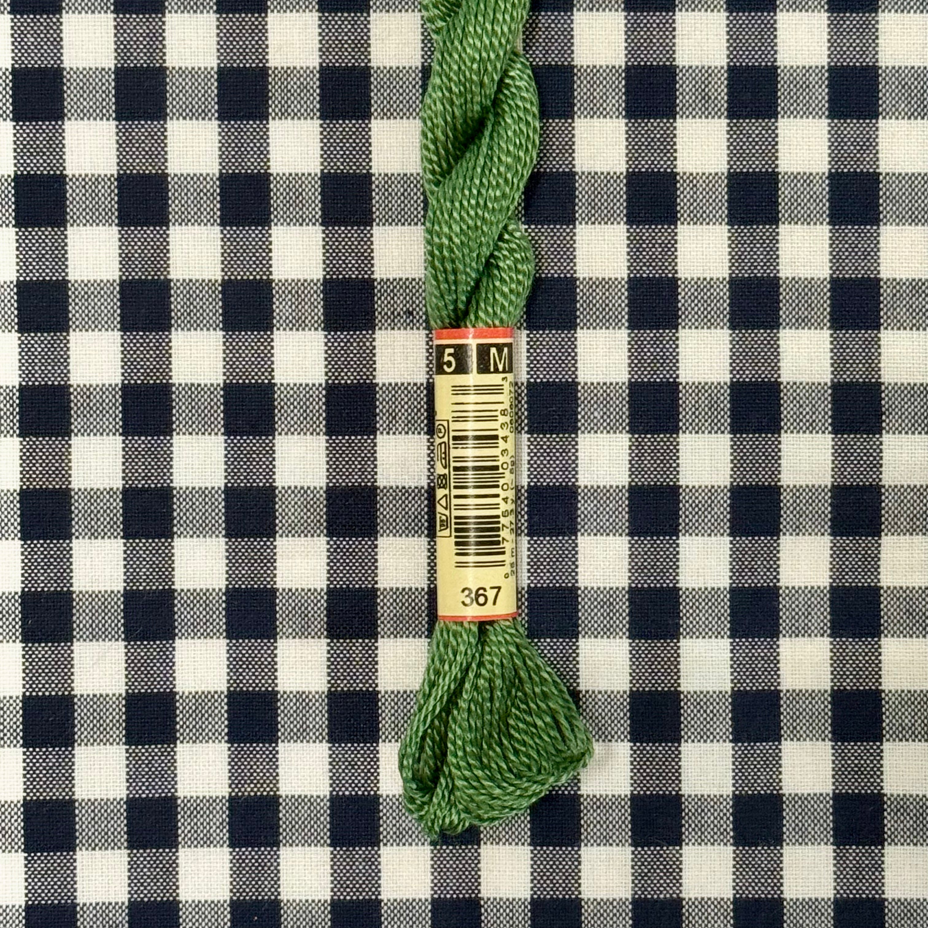 367 Dark Pistachio Green | DMC Pearl Cotton 5 – The Needlepoint Clubhouse