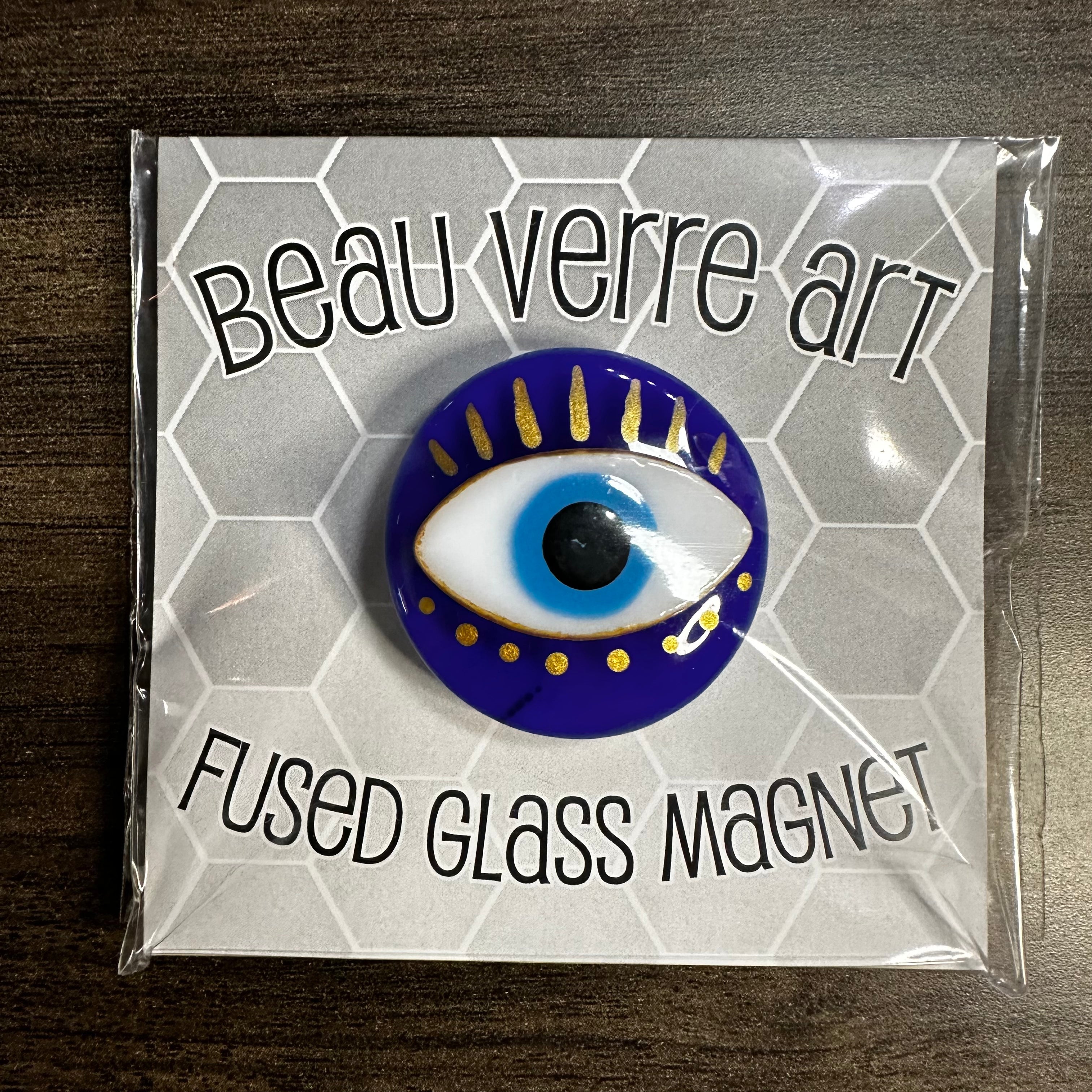 Small Evil Eye | Beau Verre – The Needlepoint Clubhouse