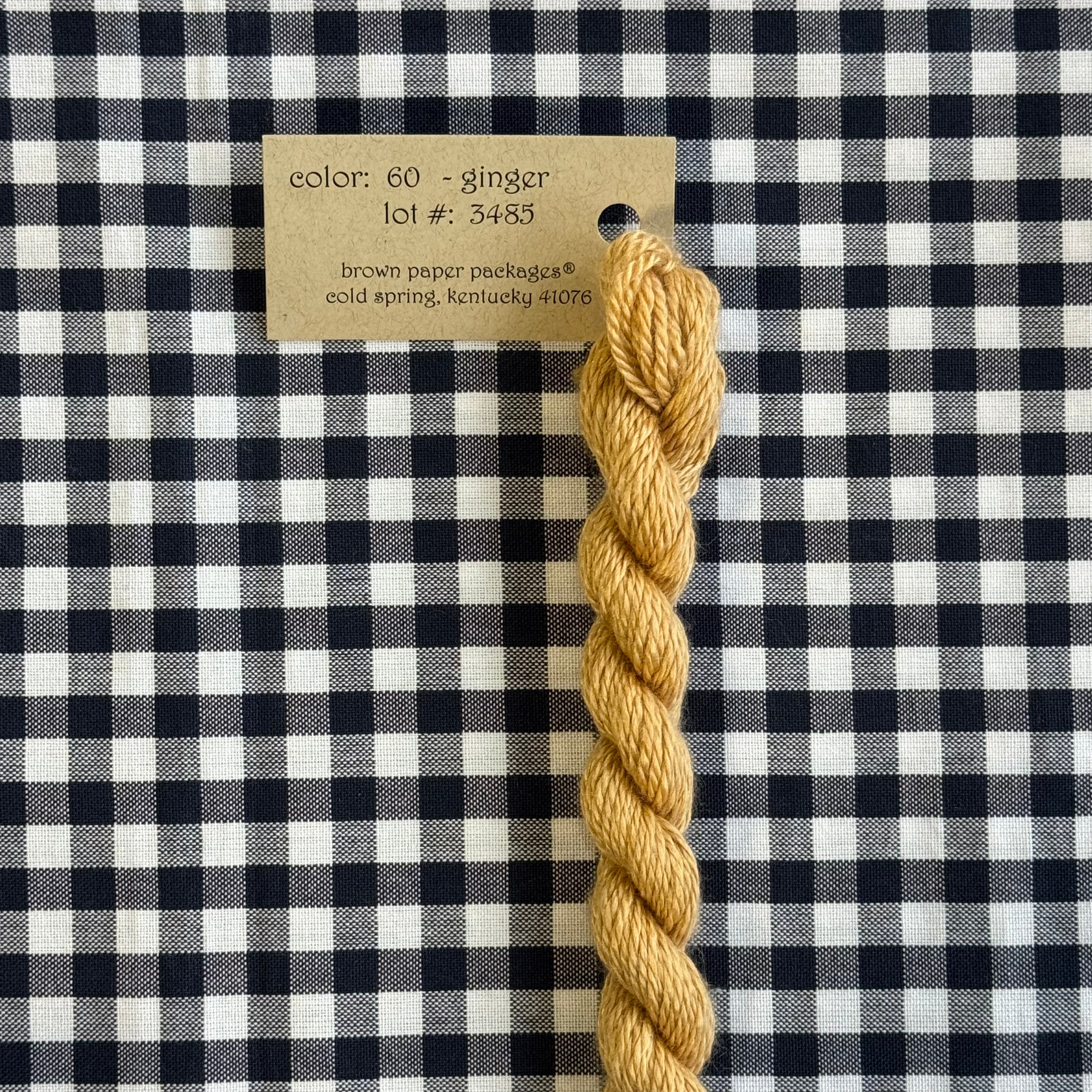 SI-60 Ginger | Silk and Ivory – The Needlepoint Clubhouse