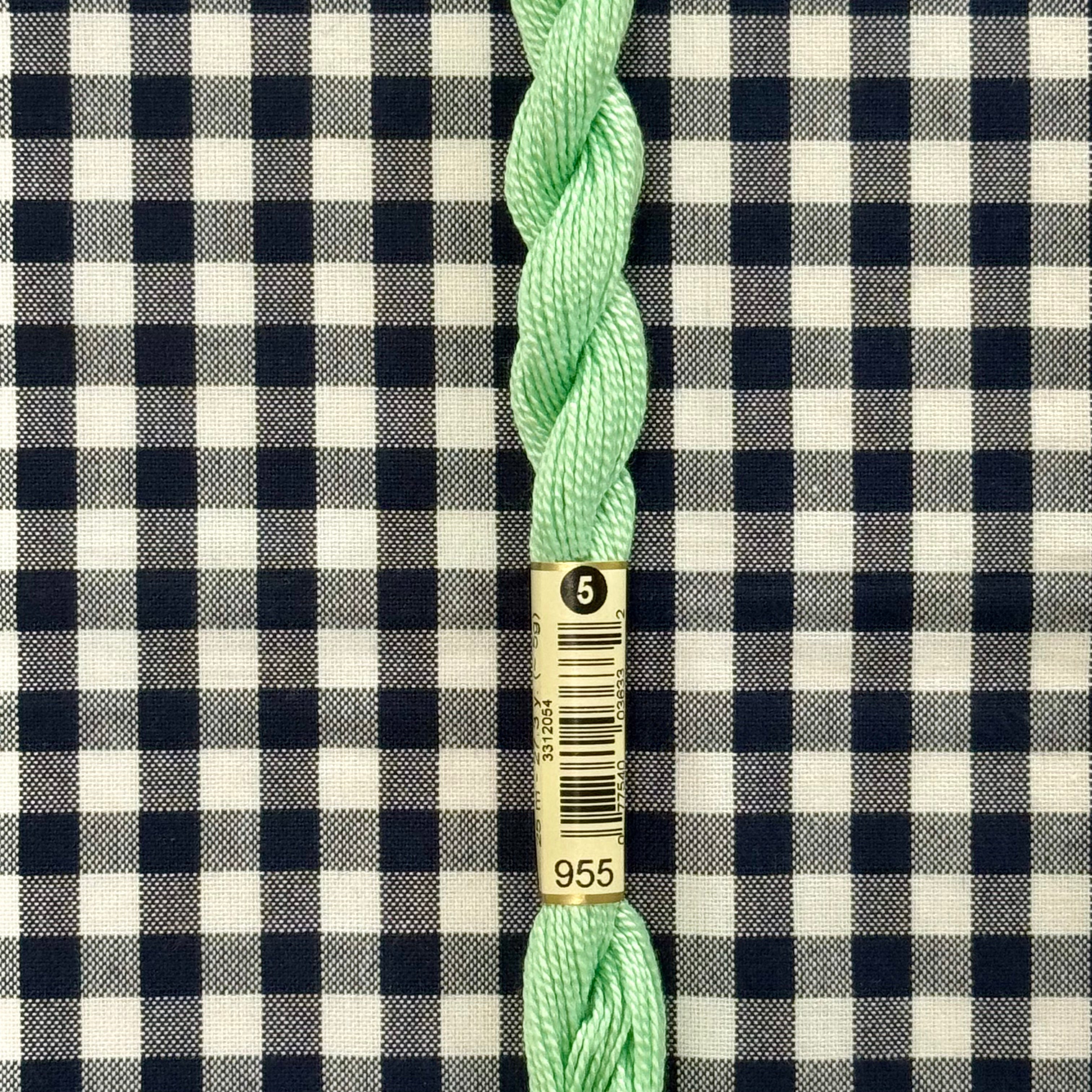 955 Light Nile Green | DMC Pearl Cotton 5 – The Needlepoint Clubhouse