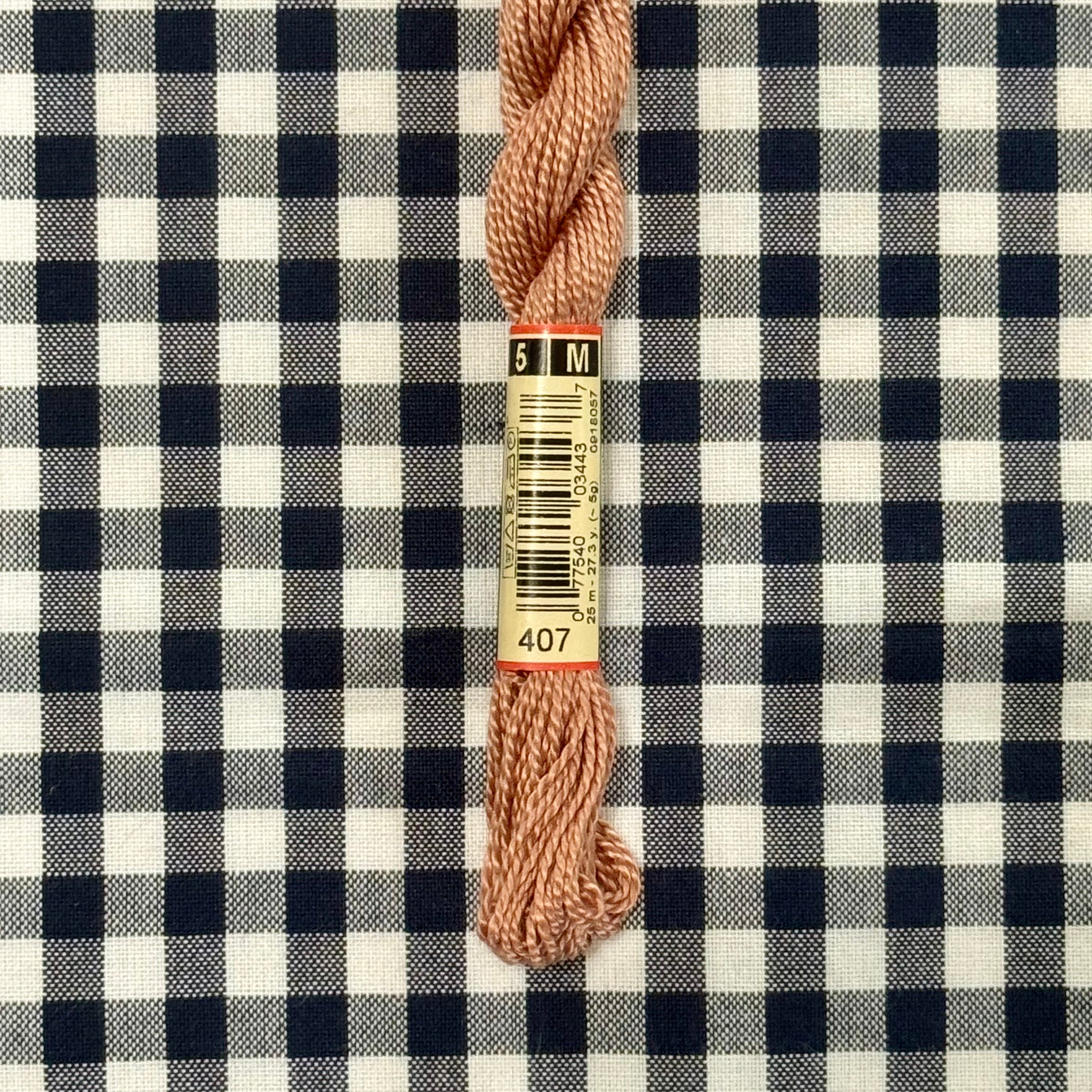 407 Dark Desert Sand | DMC Pearl Cotton 5 – The Needlepoint Clubhouse