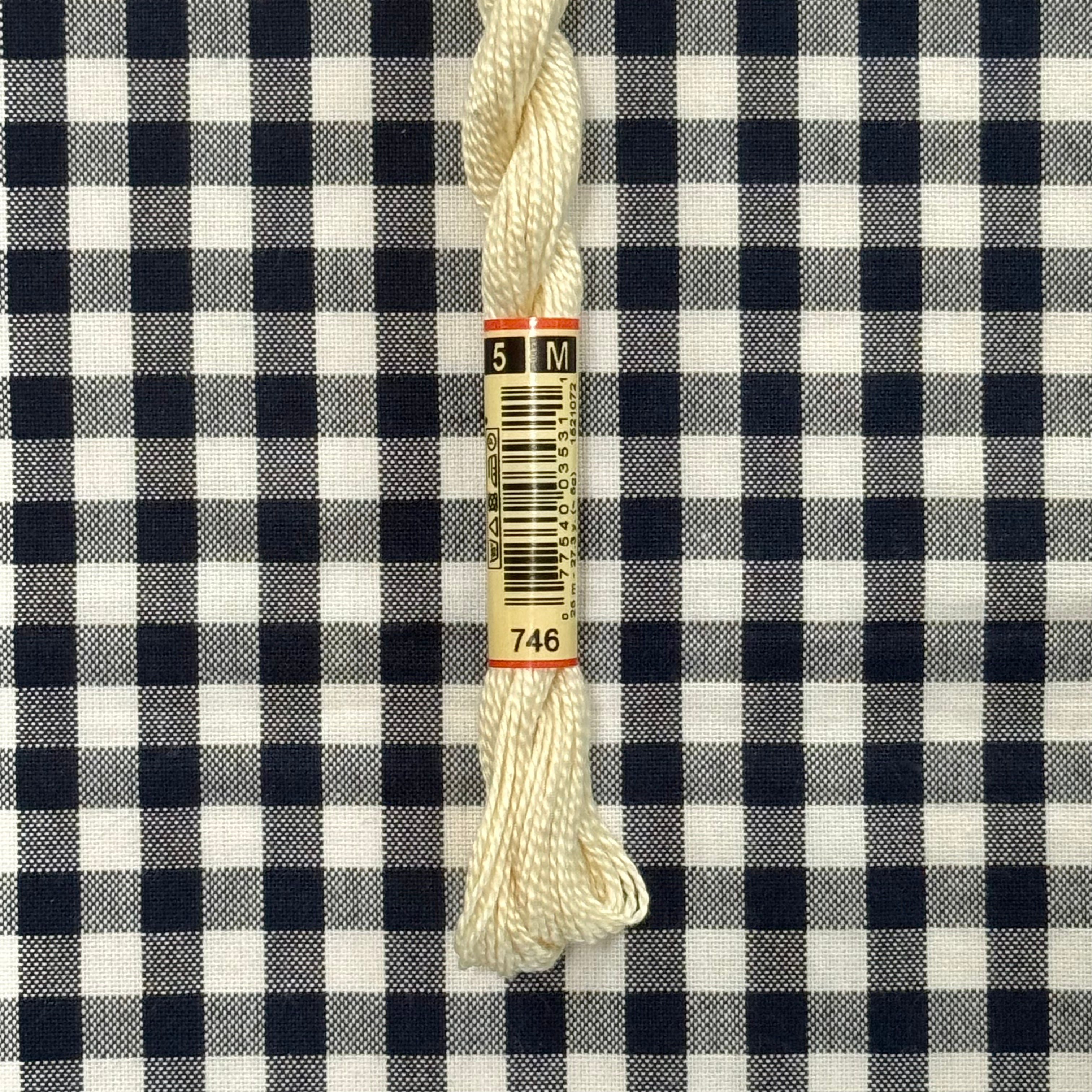 746 Off White | DMC Pearl Cotton 5 – The Needlepoint Clubhouse