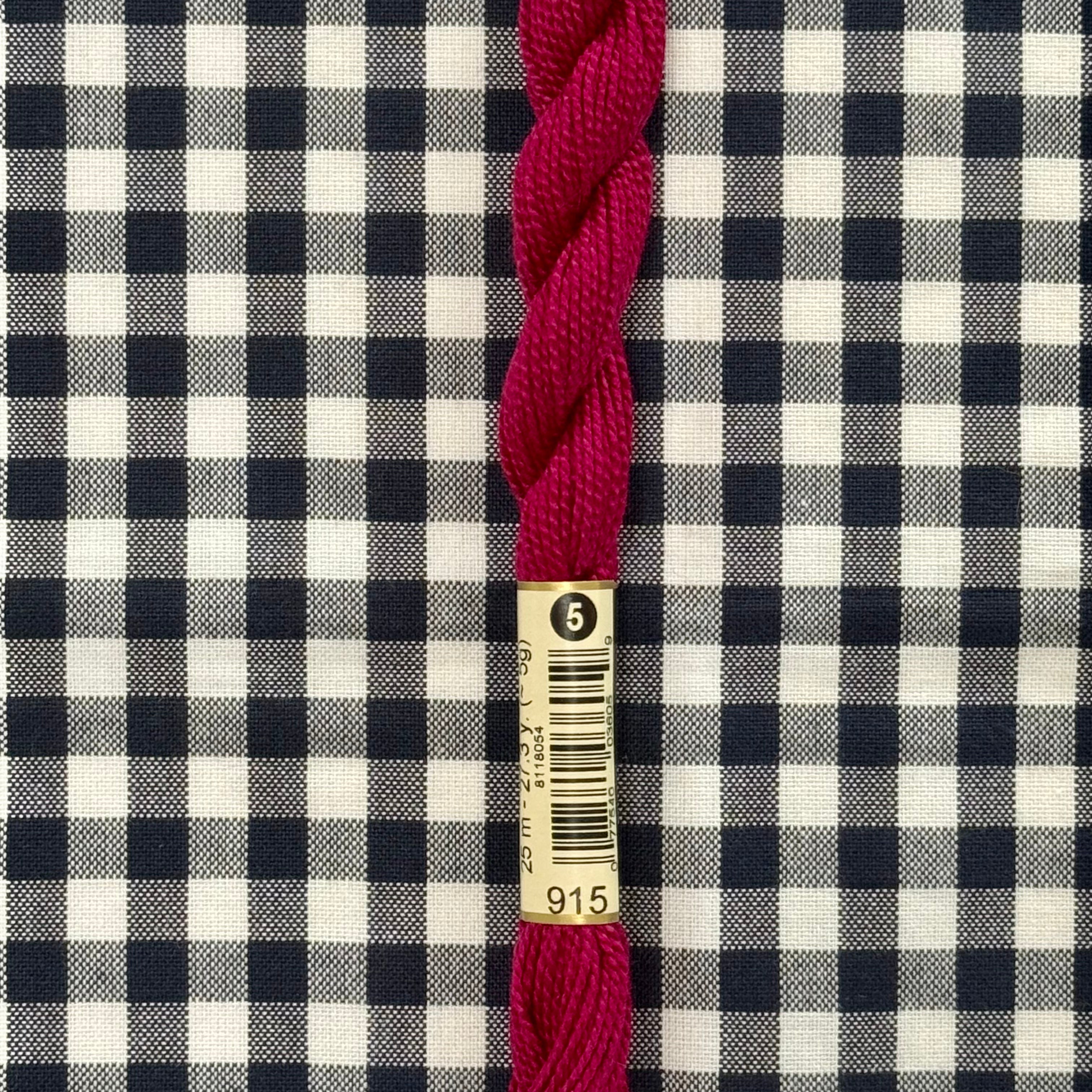 915 Dark Plum | DMC Pearl Cotton 5 – The Needlepoint Clubhouse