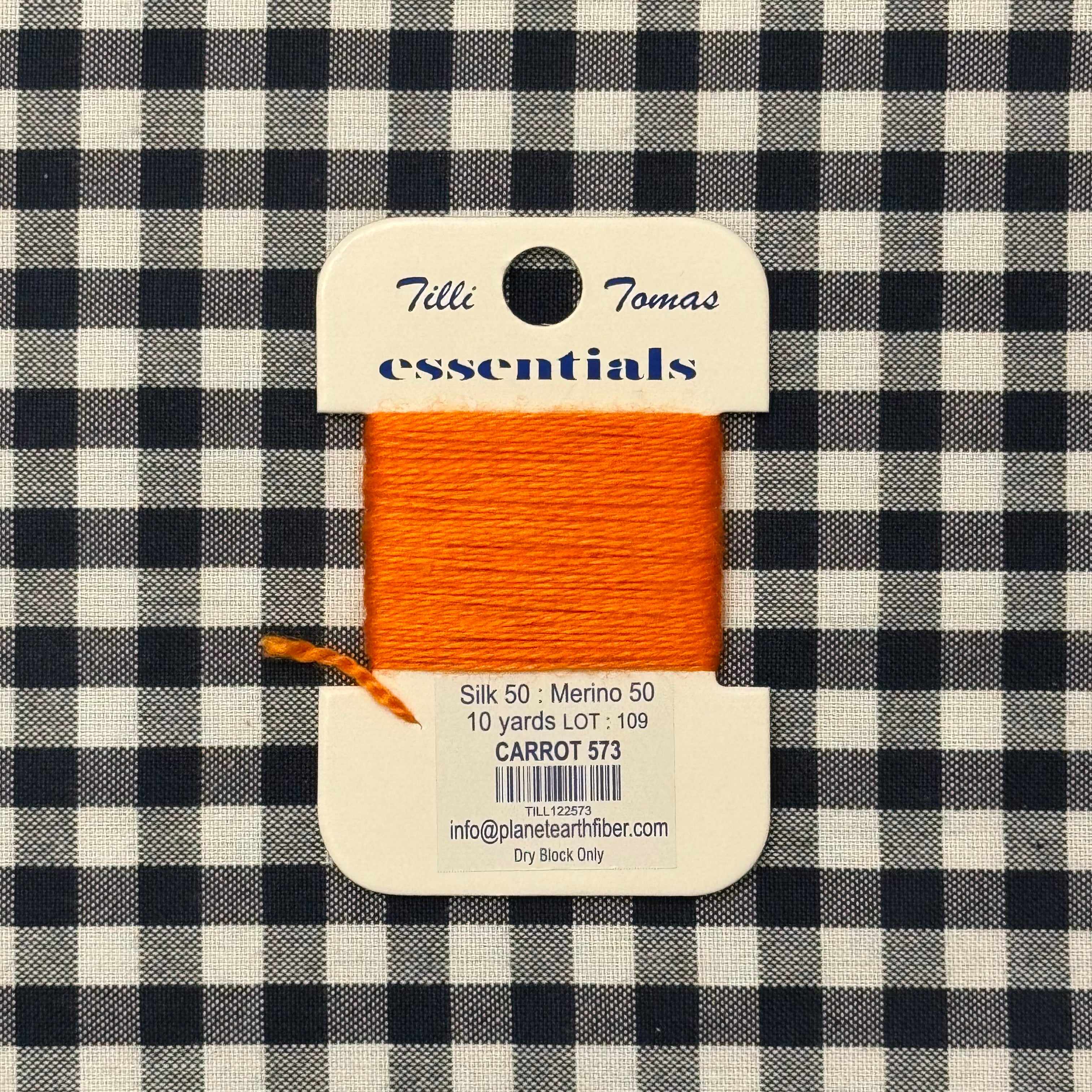 Essentials Thread 573 Carrot | Essentials – Premium Needlepoint Thread ...