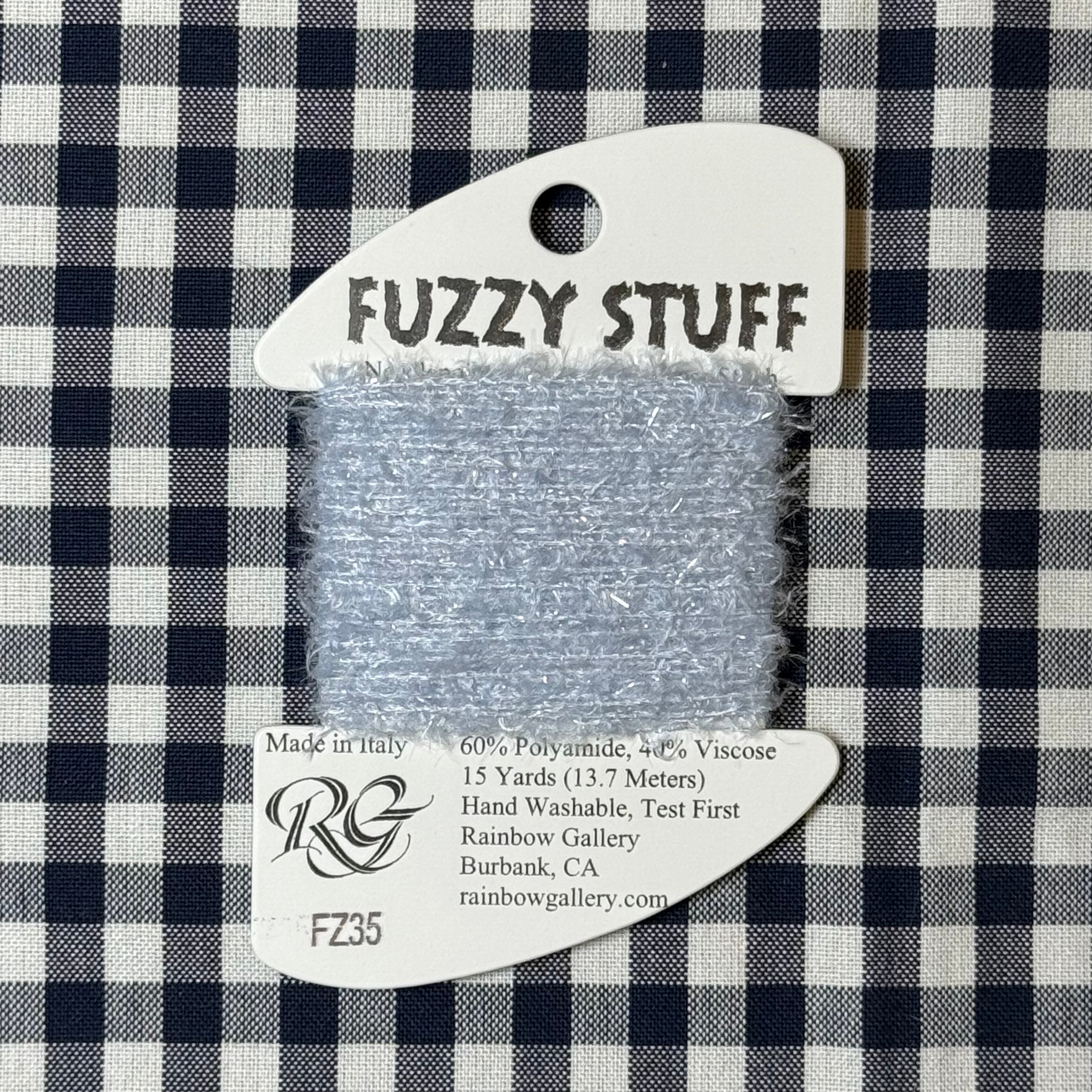 FZ35 Pale Blue | Fuzzy Stuff – The Needlepoint Clubhouse