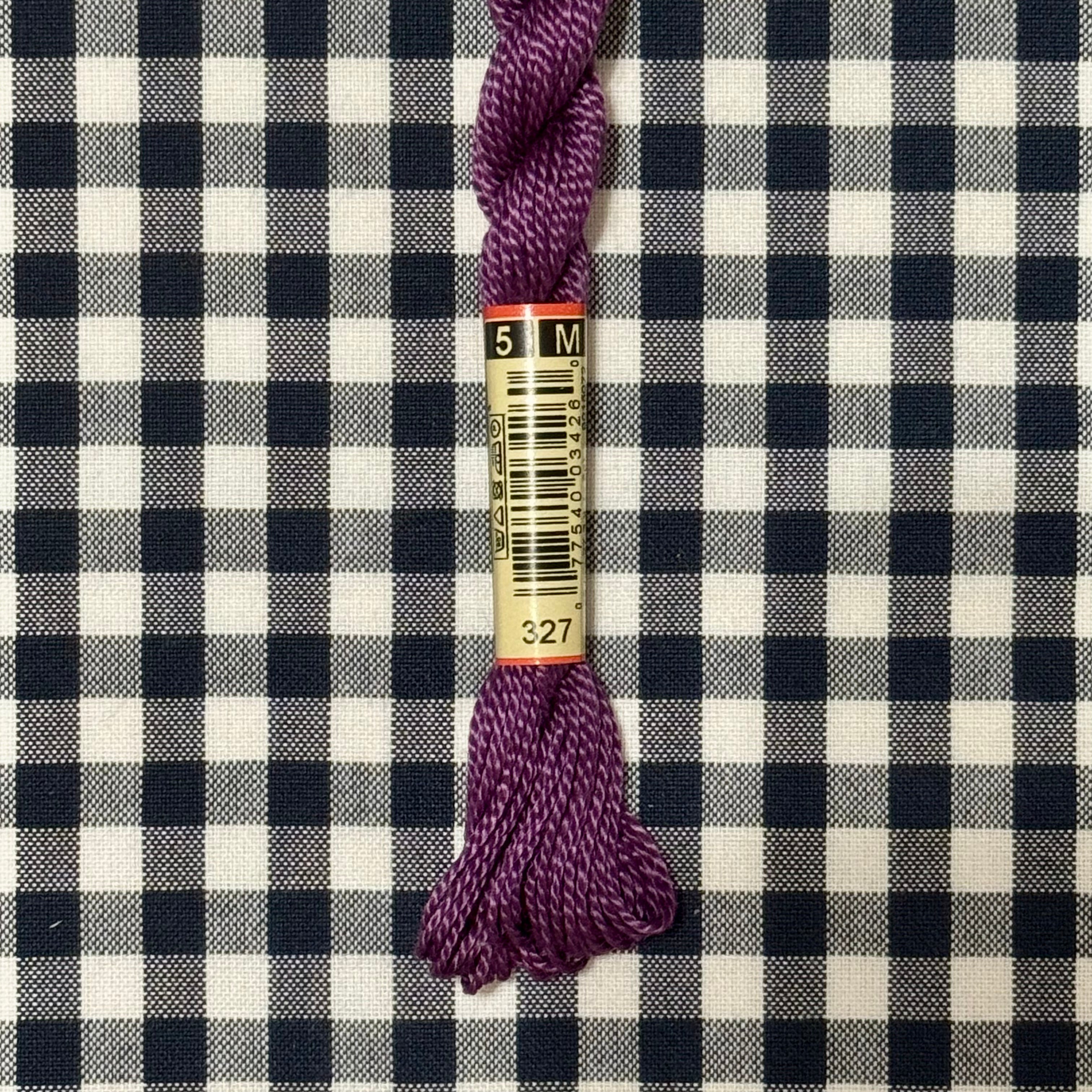 327 Dark Violet | DMC Pearl Cotton 5 – The Needlepoint Clubhouse