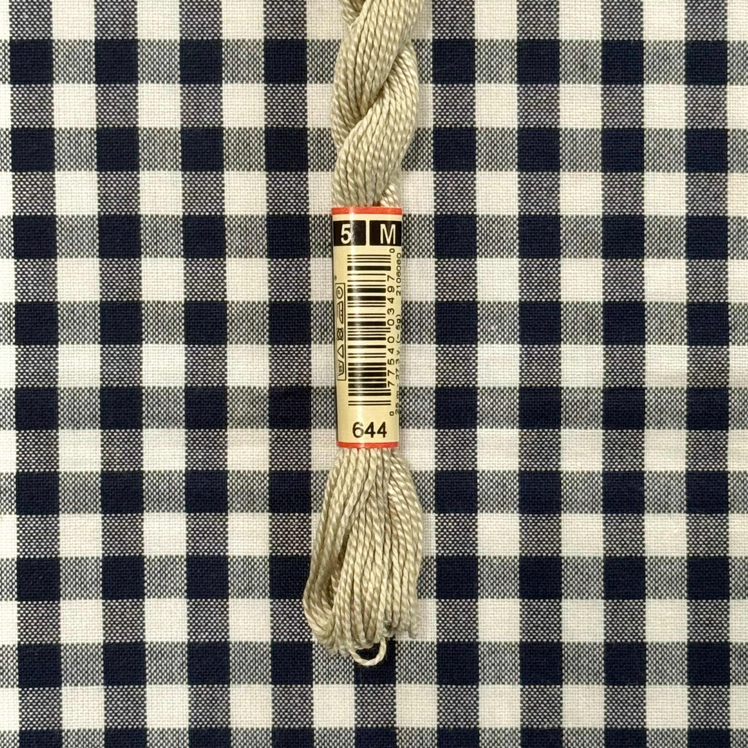 644 Medium Beige Gray | DMC Pearl Cotton 5 – The Needlepoint Clubhouse