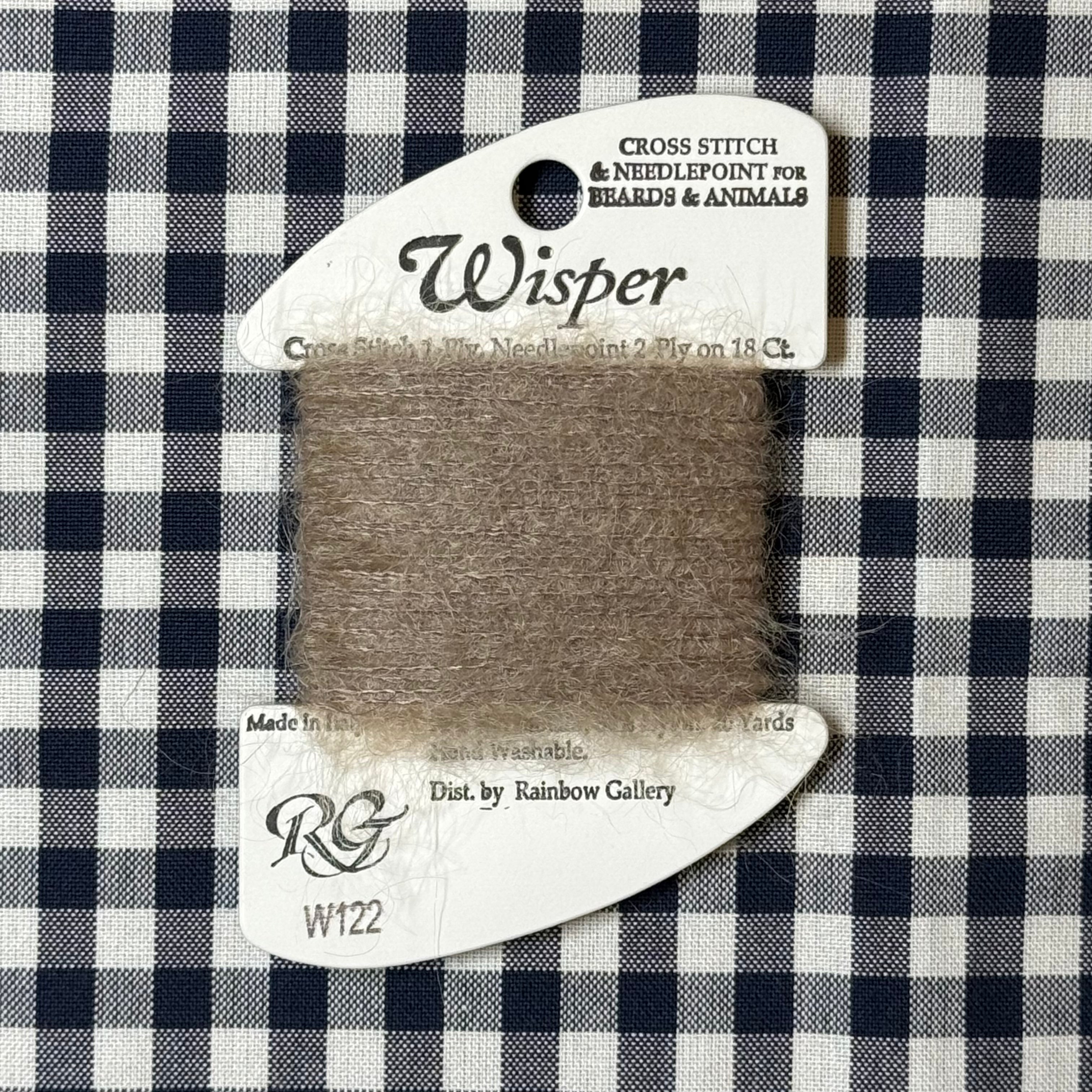 W122 Bison | Wisper – The Needlepoint Clubhouse