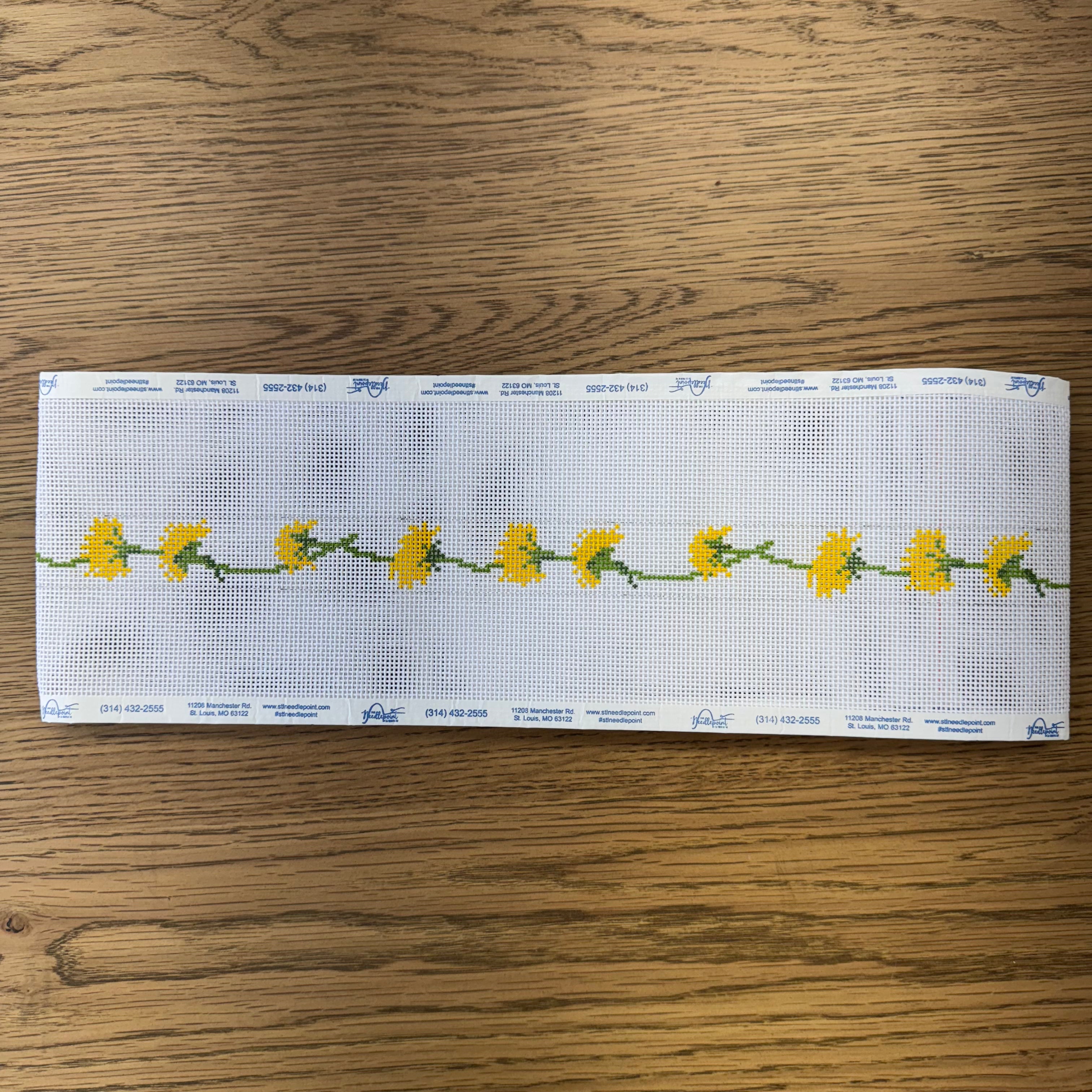 Dandelion Chain Belt or Hat Band – The Needlepoint Clubhouse