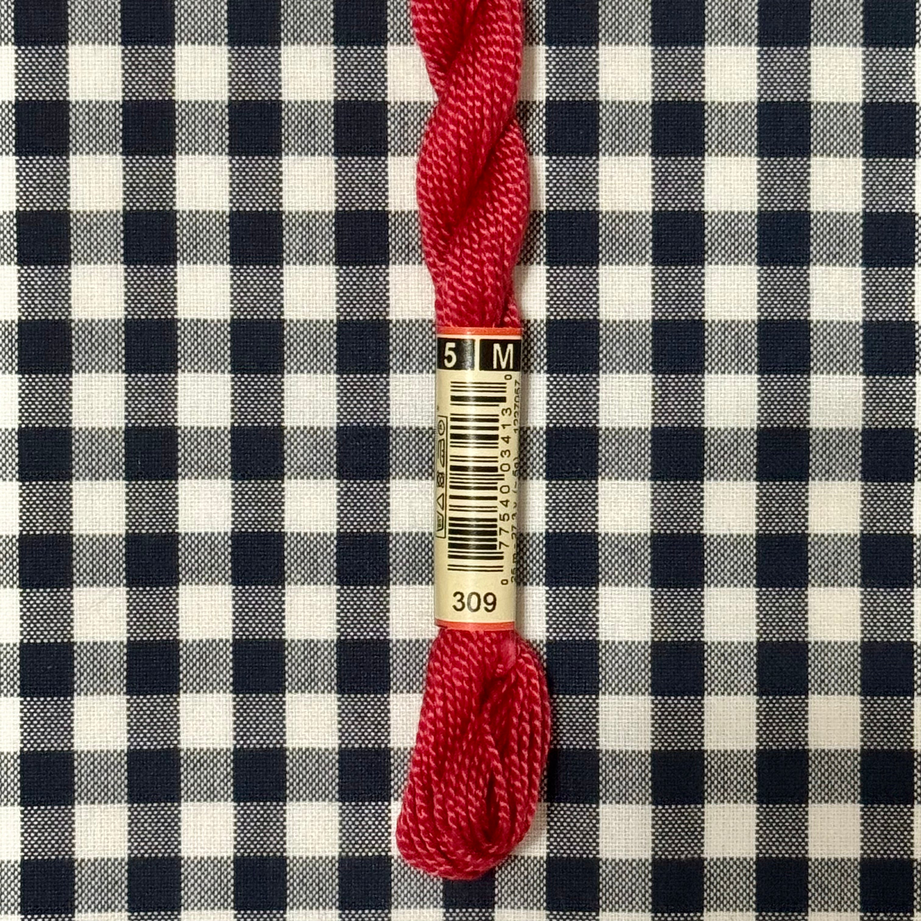 309 Dark Rose | DMC Pearl Cotton 5 – The Needlepoint Clubhouse