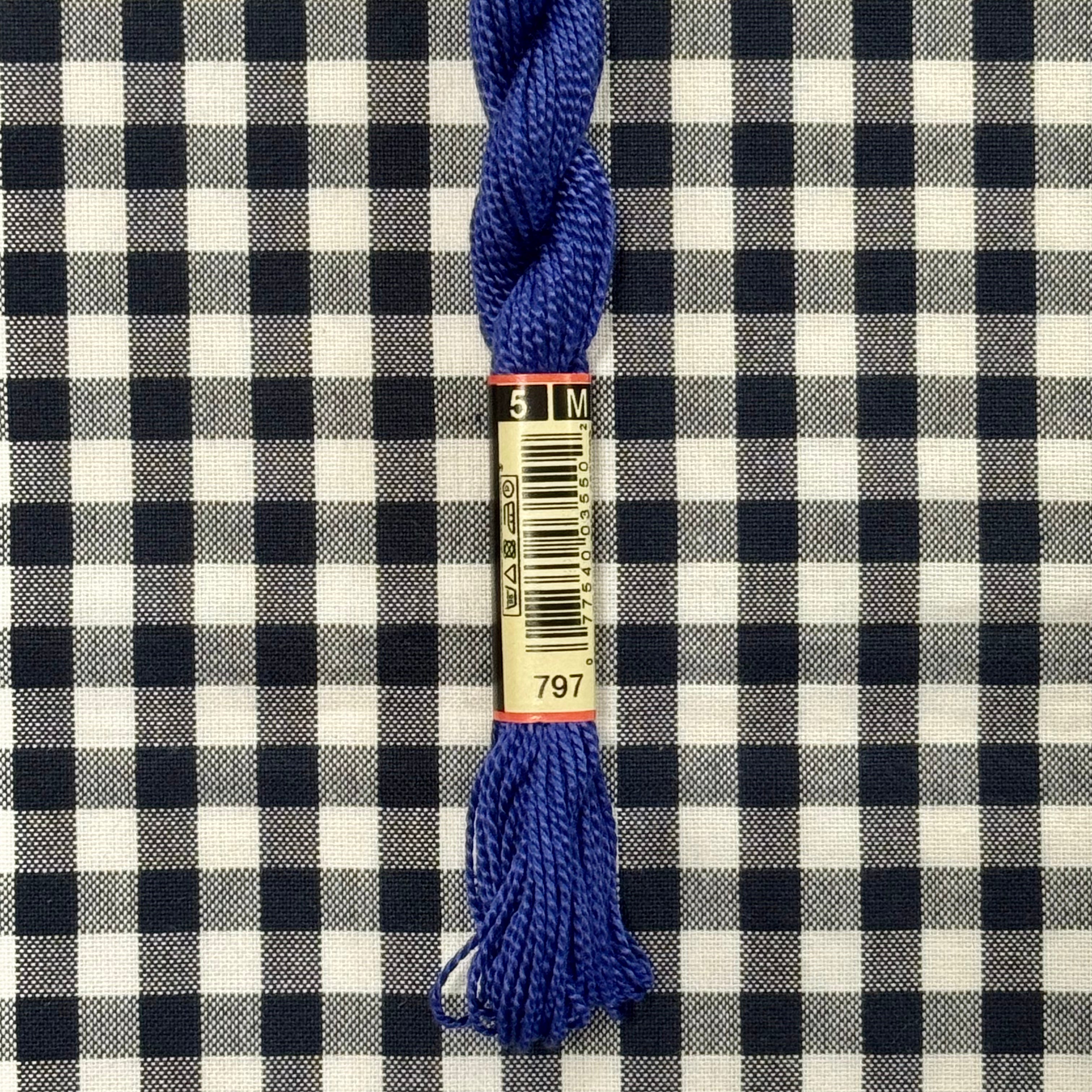 797 Royal Blue | DMC Pearl Cotton 5 – The Needlepoint Clubhouse