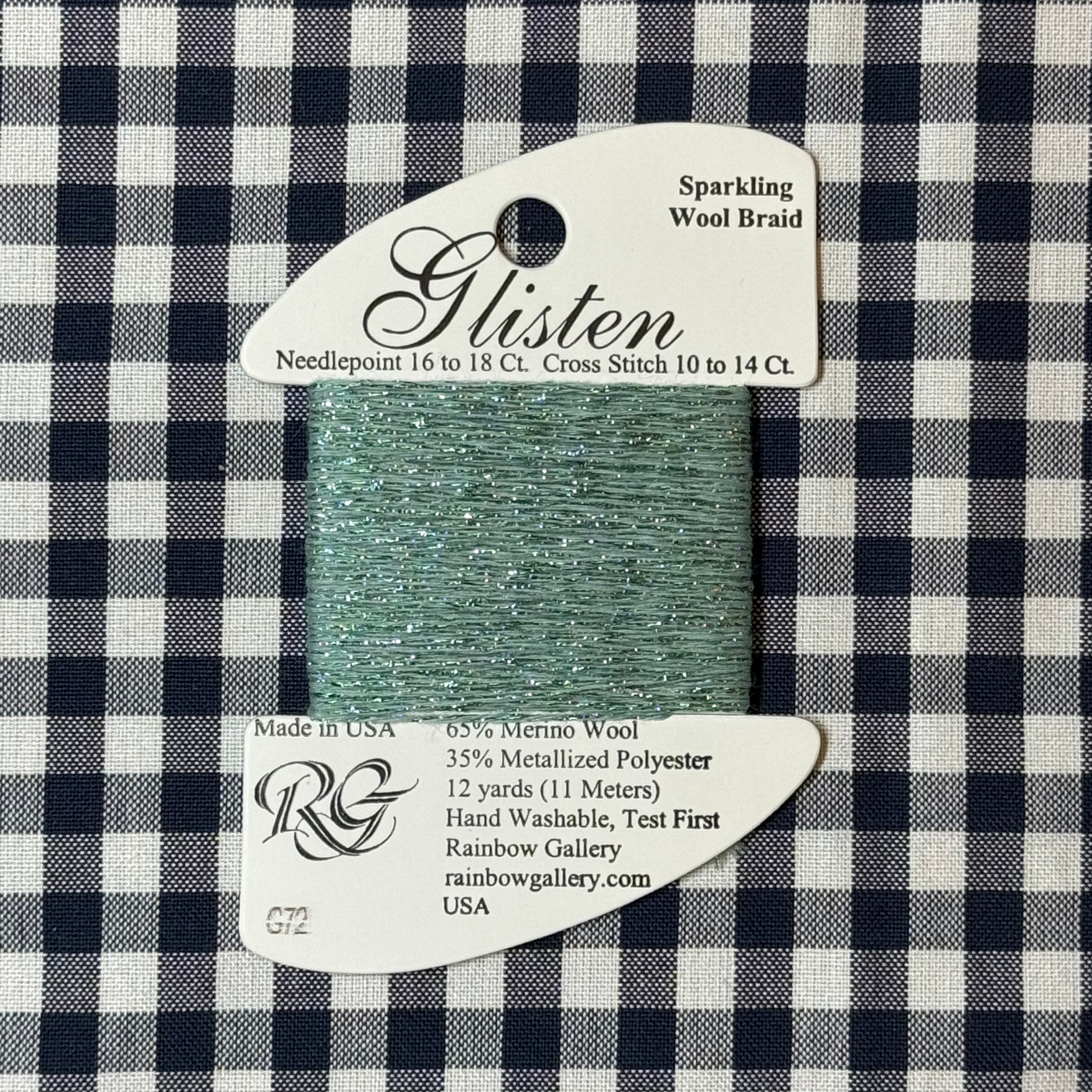 G72 Blue Surf | Glisten – The Needlepoint Clubhouse