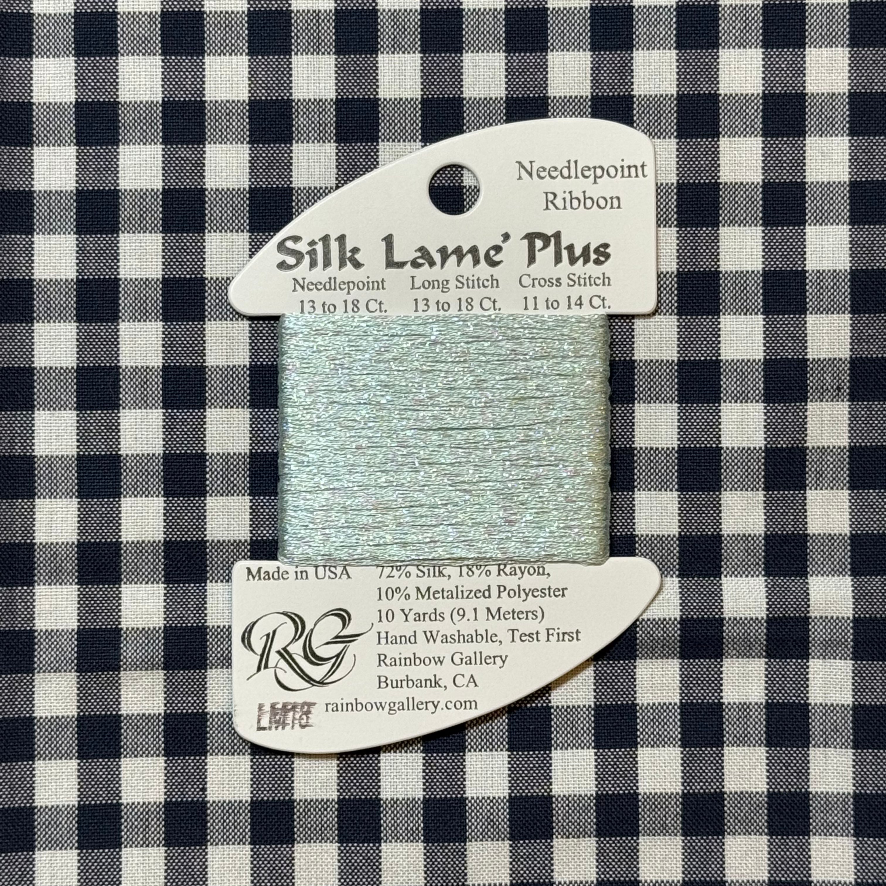 LM18 Surf Blue | Silk Lame Plus – The Needlepoint Clubhouse