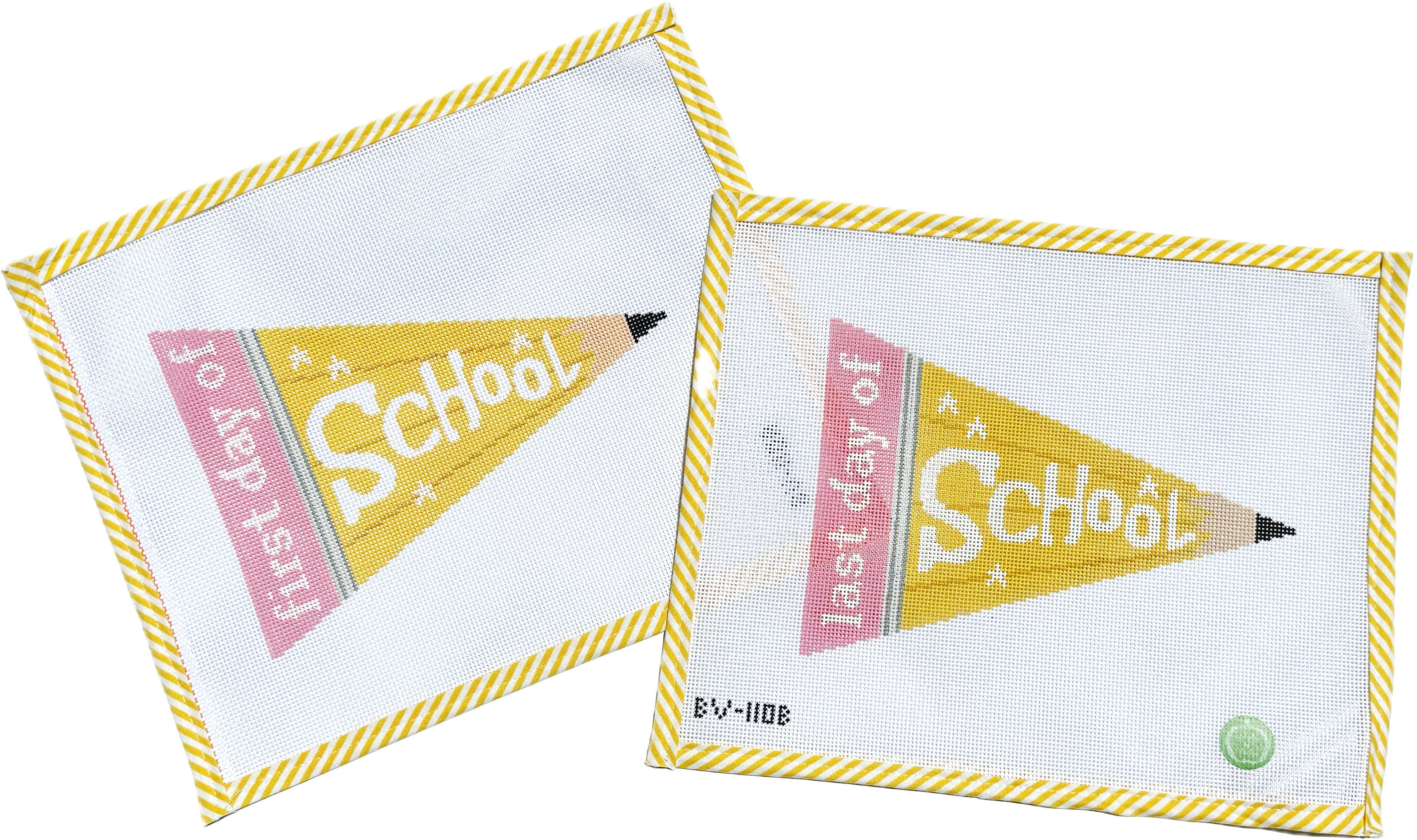 BV-110B Back to School Pencil - First Day – The Needlepoint Clubhouse