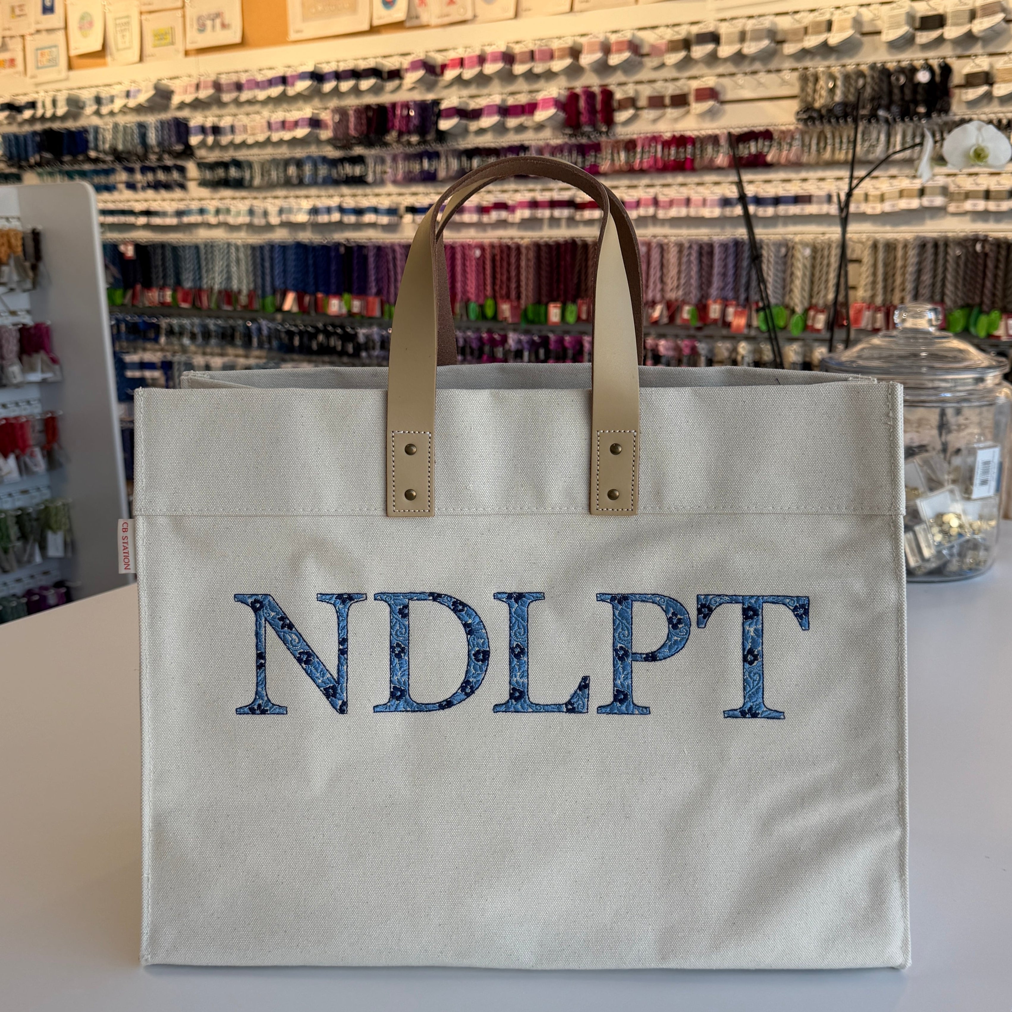Patchwork NDLPT Tote Bag – The Needlepoint Clubhouse