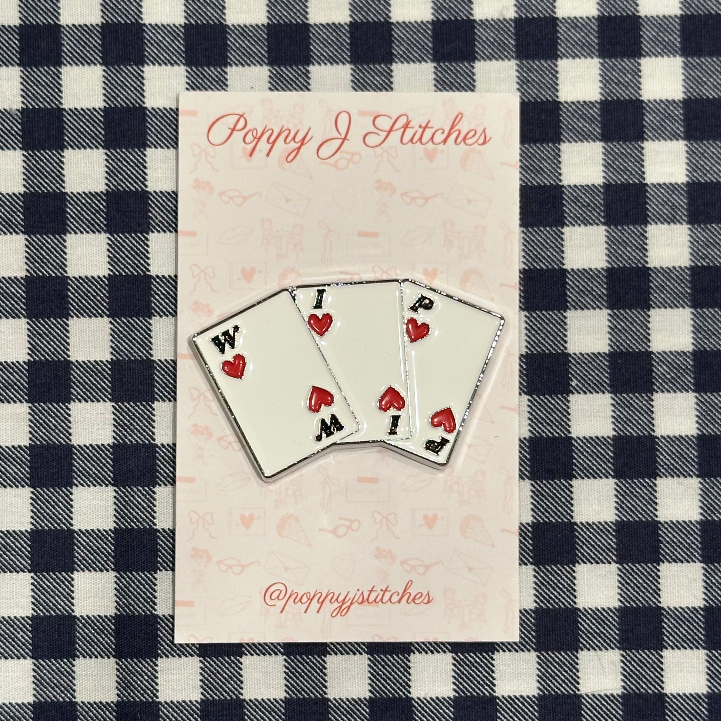 WIP Cards Needleminder – The Needlepoint Clubhouse