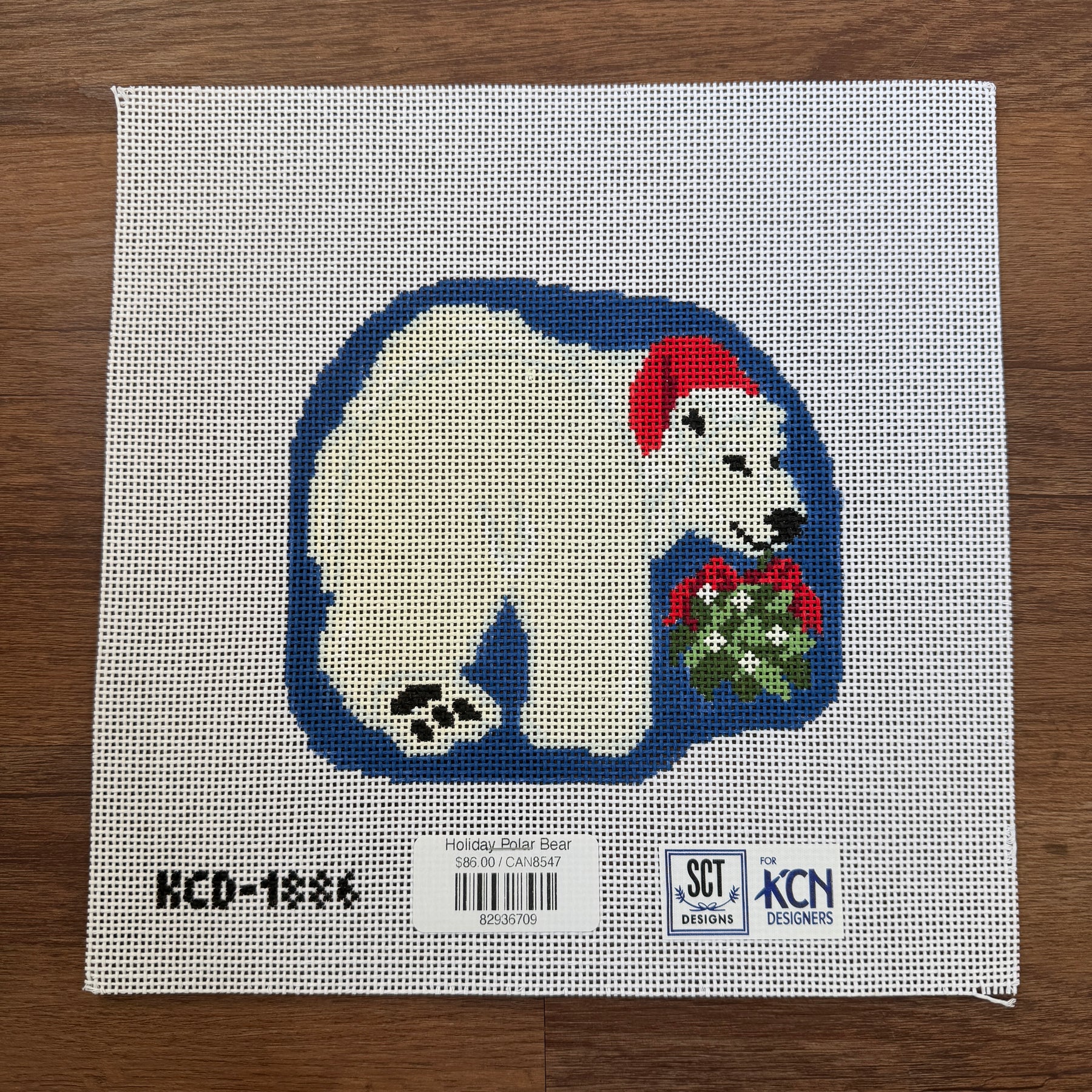 Holiday Polar Bear – The Needlepoint Clubhouse