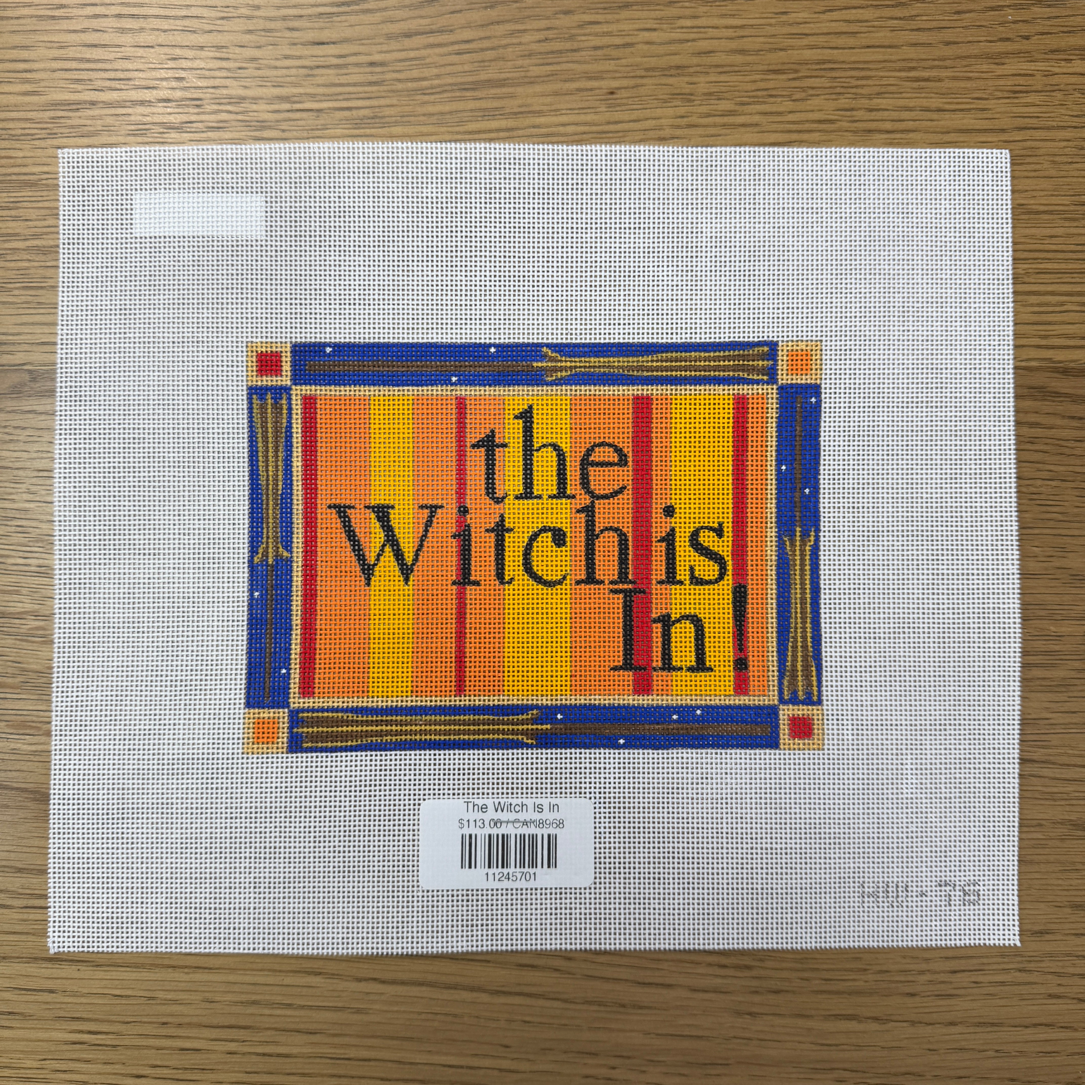 The Witch Is In – The Needlepoint Clubhouse