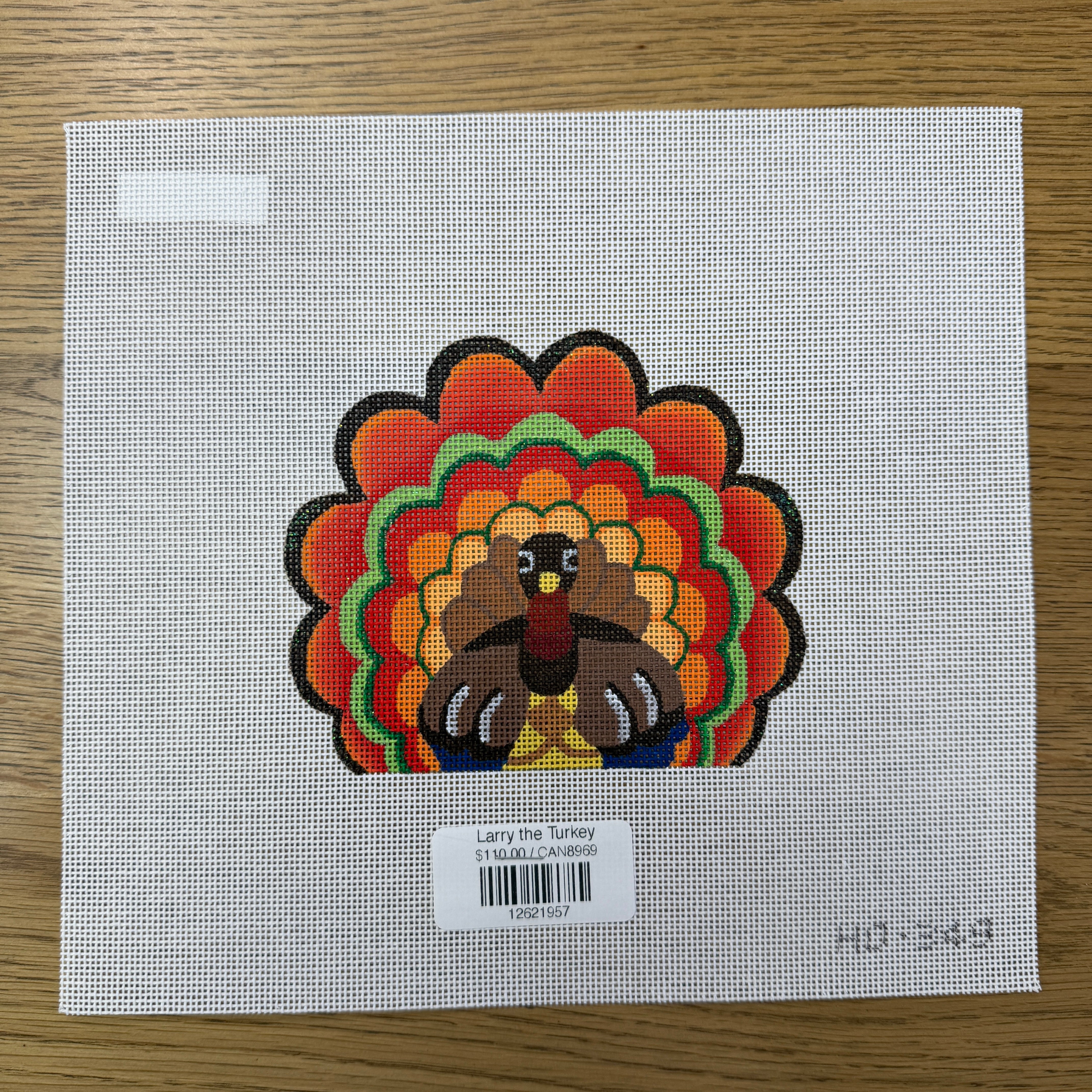 Larry the Turkey – The Needlepoint Clubhouse