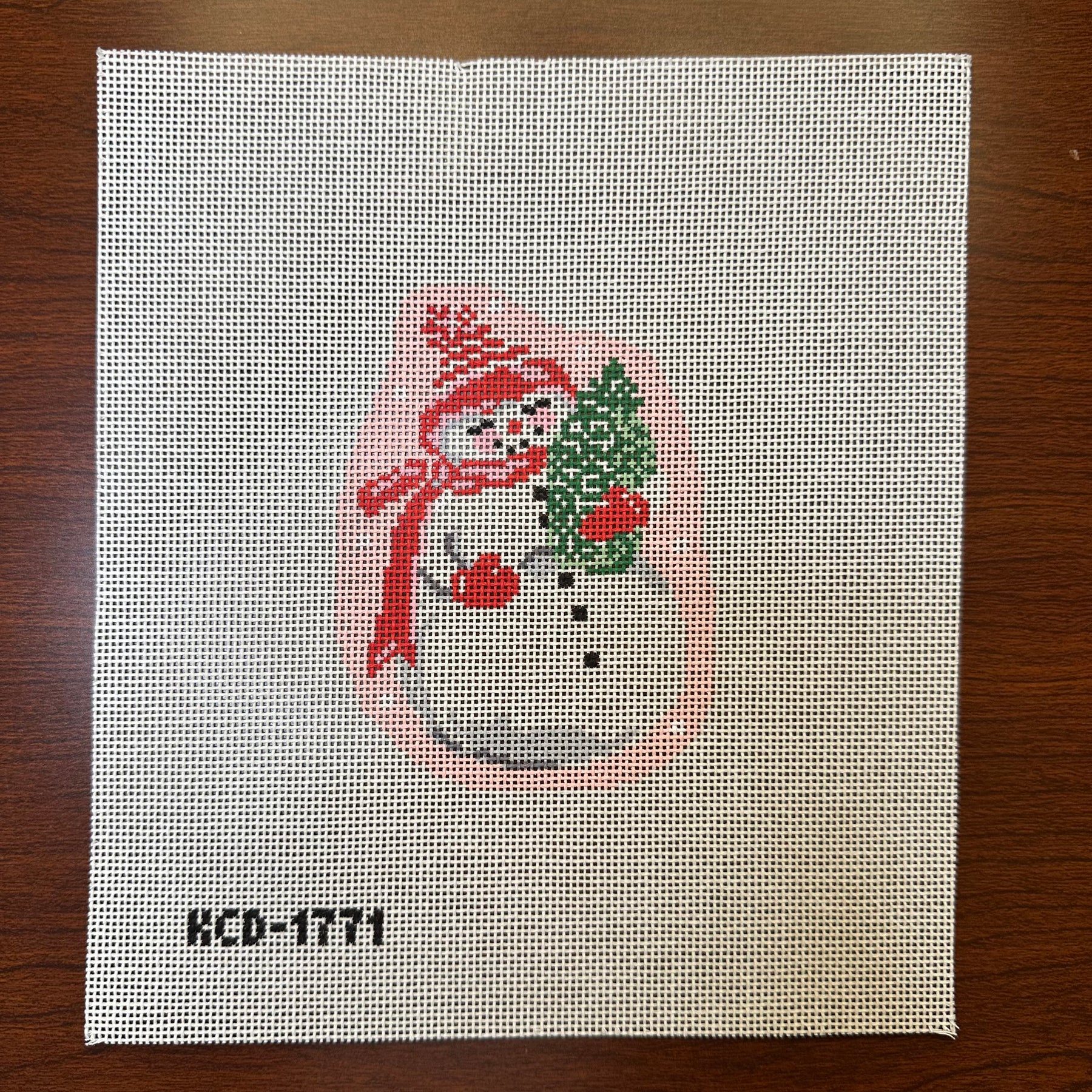 Snowoiseries Snowman – The Needlepoint Clubhouse