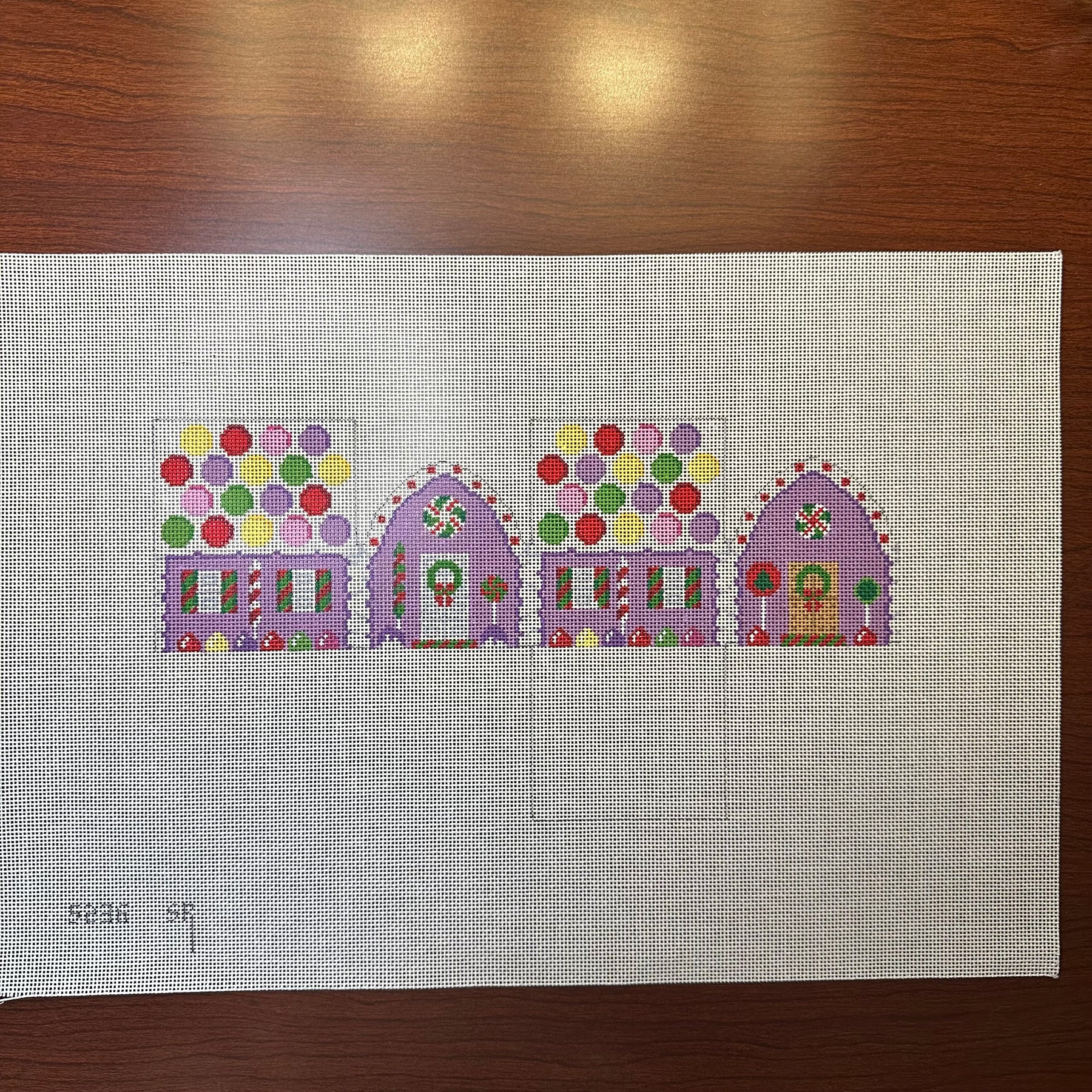 Grape with Jelly Rounds Roof, 3D Gingerbread House - 18 mesh – The ...