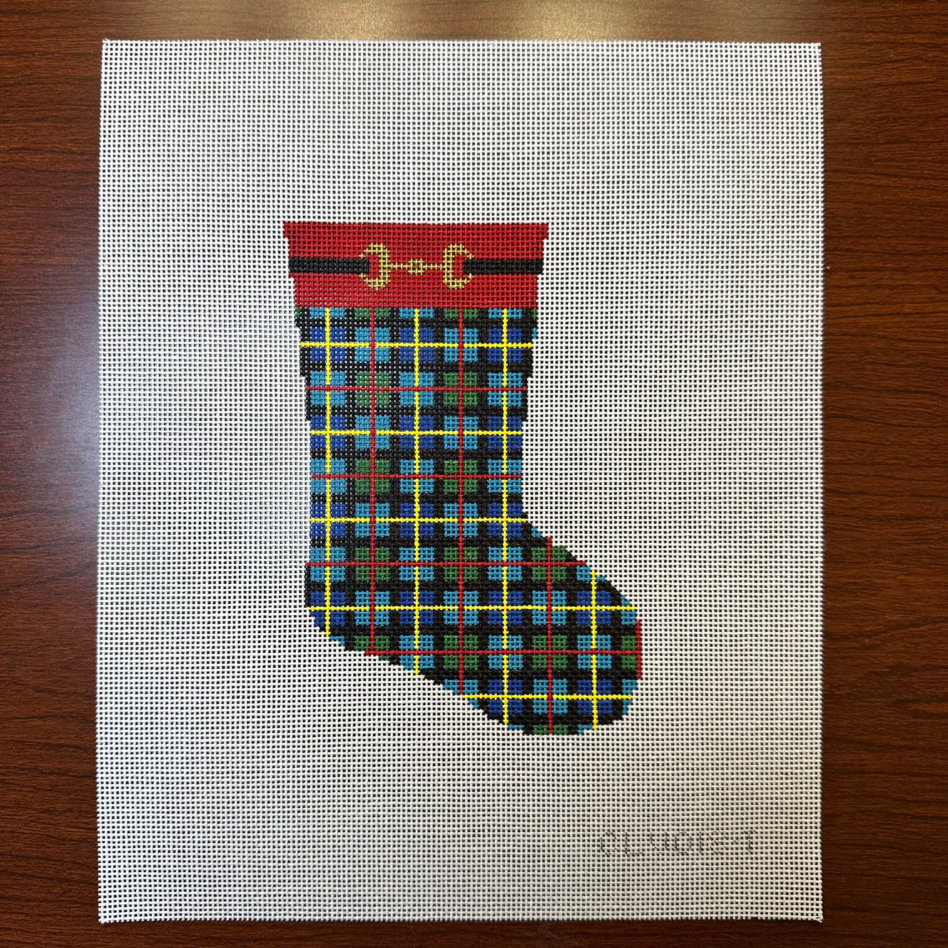 Tarten - Cate La Vie Mini Stocking – The Needlepoint Clubhouse