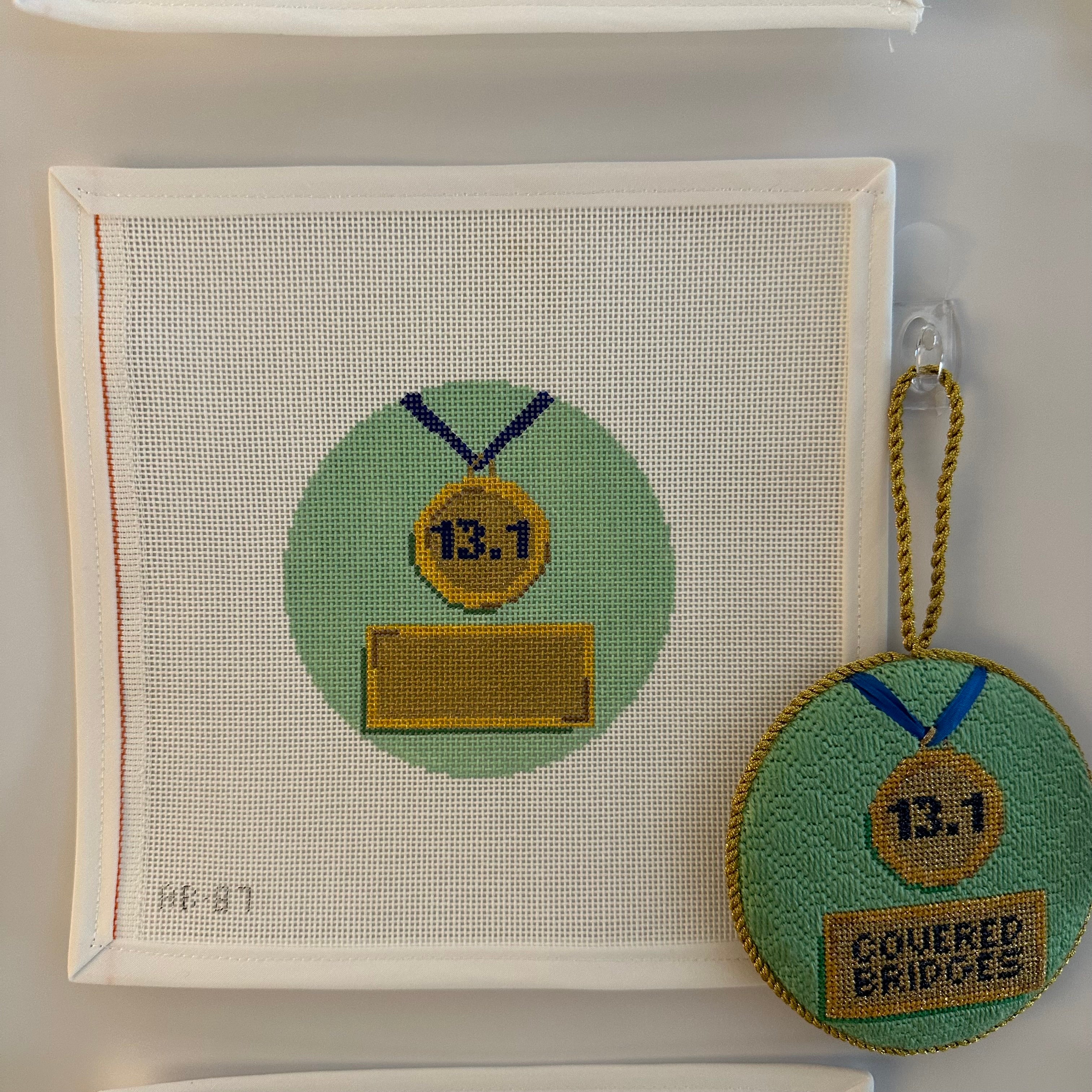 Half Marathon Medal – The Needlepoint Clubhouse