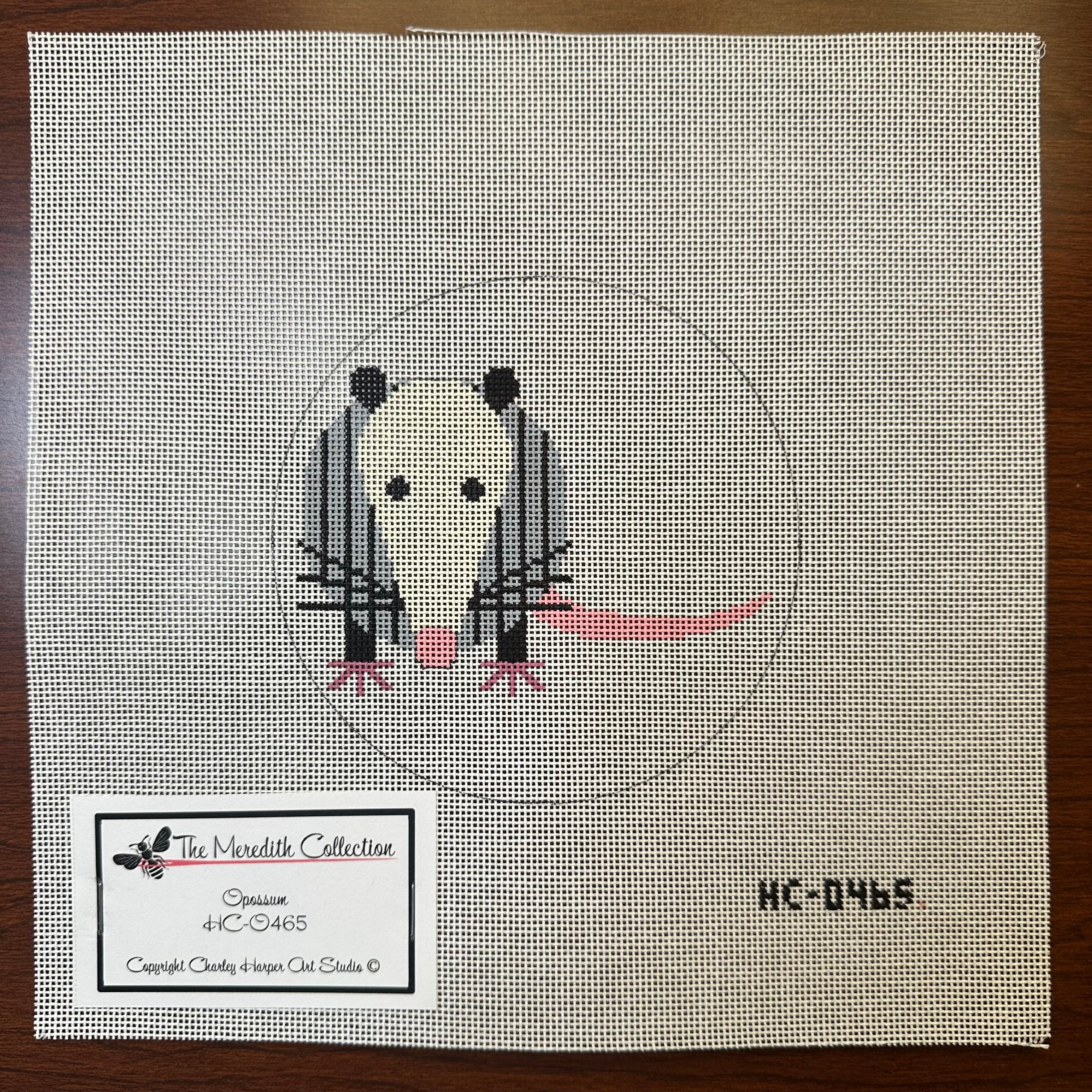 Opossum Round – The Needlepoint Clubhouse