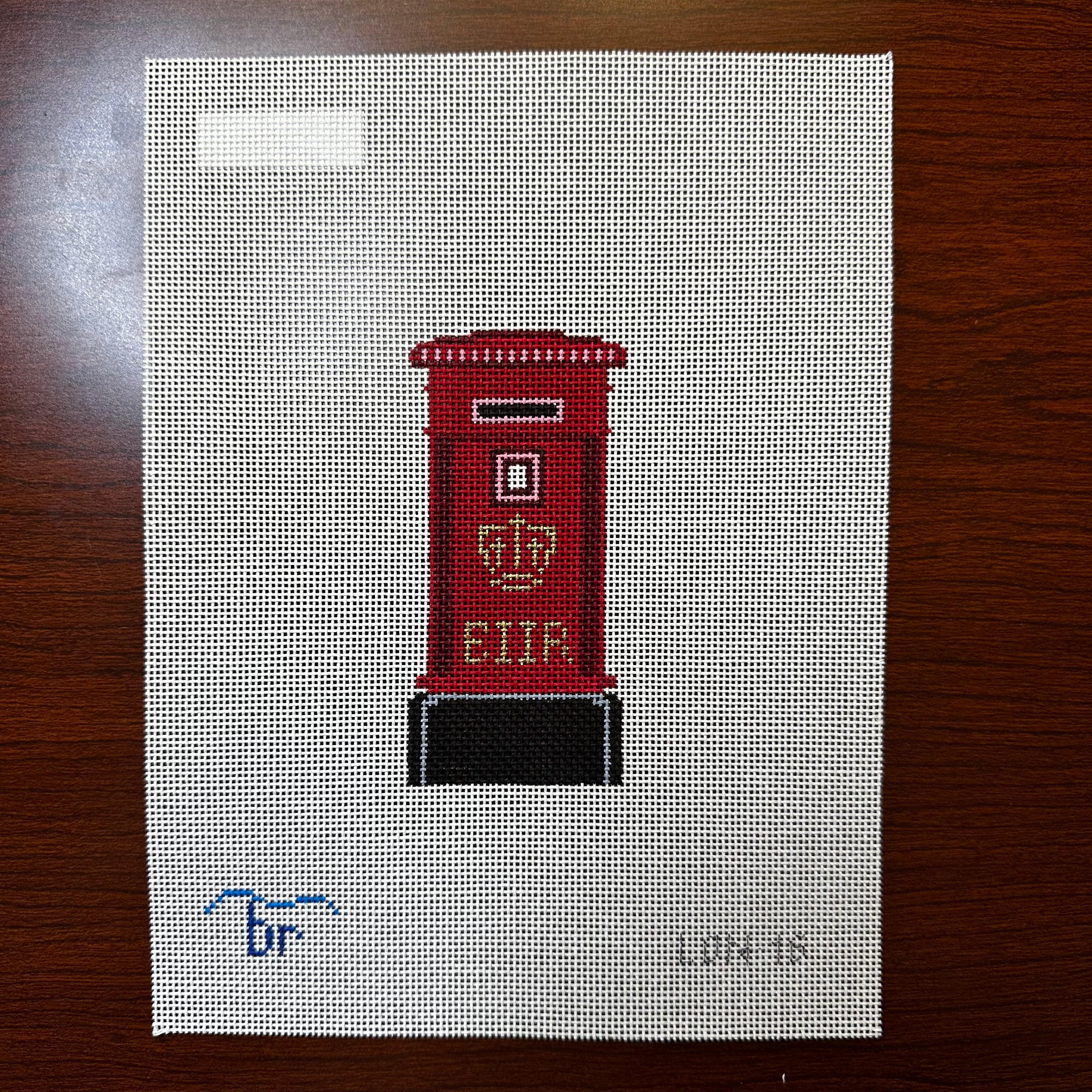 Queen Elizabeth Post Box – The Needlepoint Clubhouse