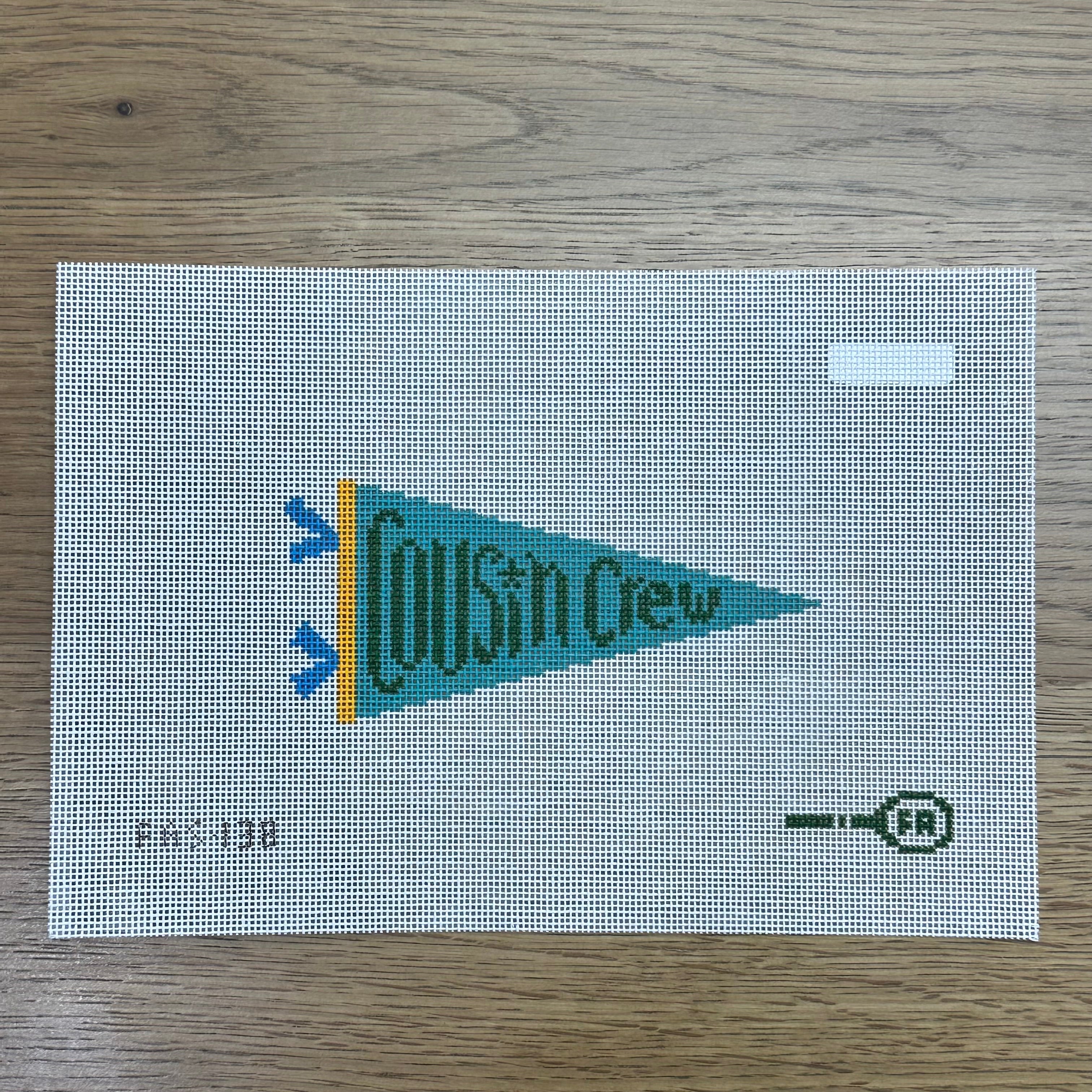 Cousin Crew Pennant – The Needlepoint Clubhouse