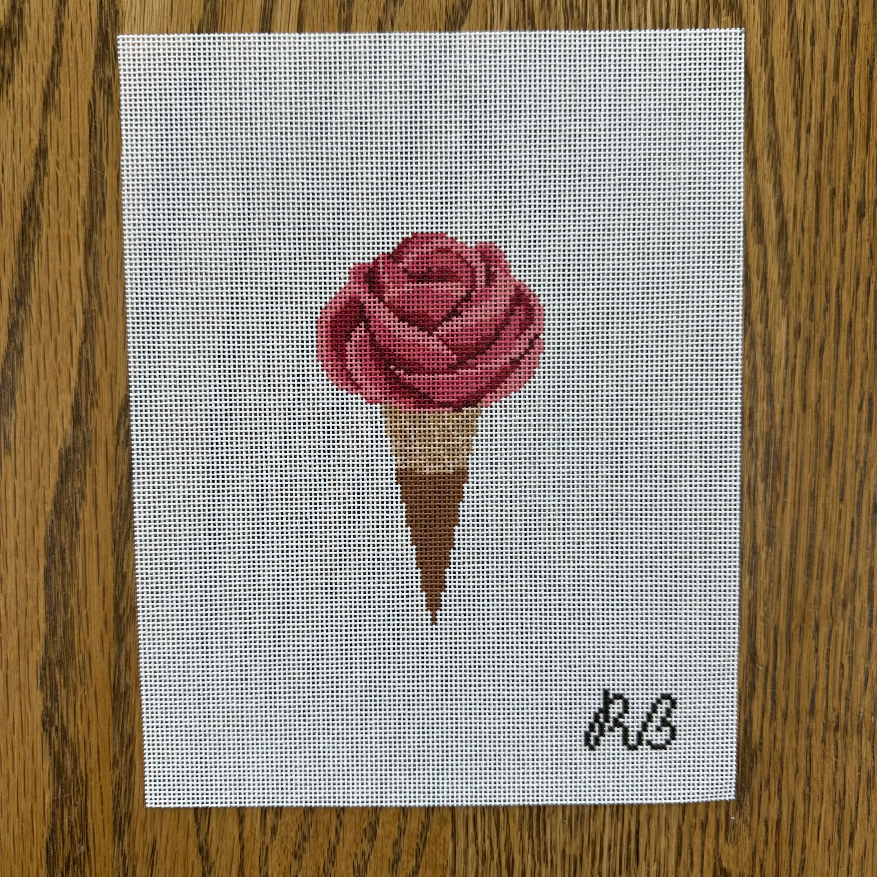 Gelato Rose – The Needlepoint Clubhouse