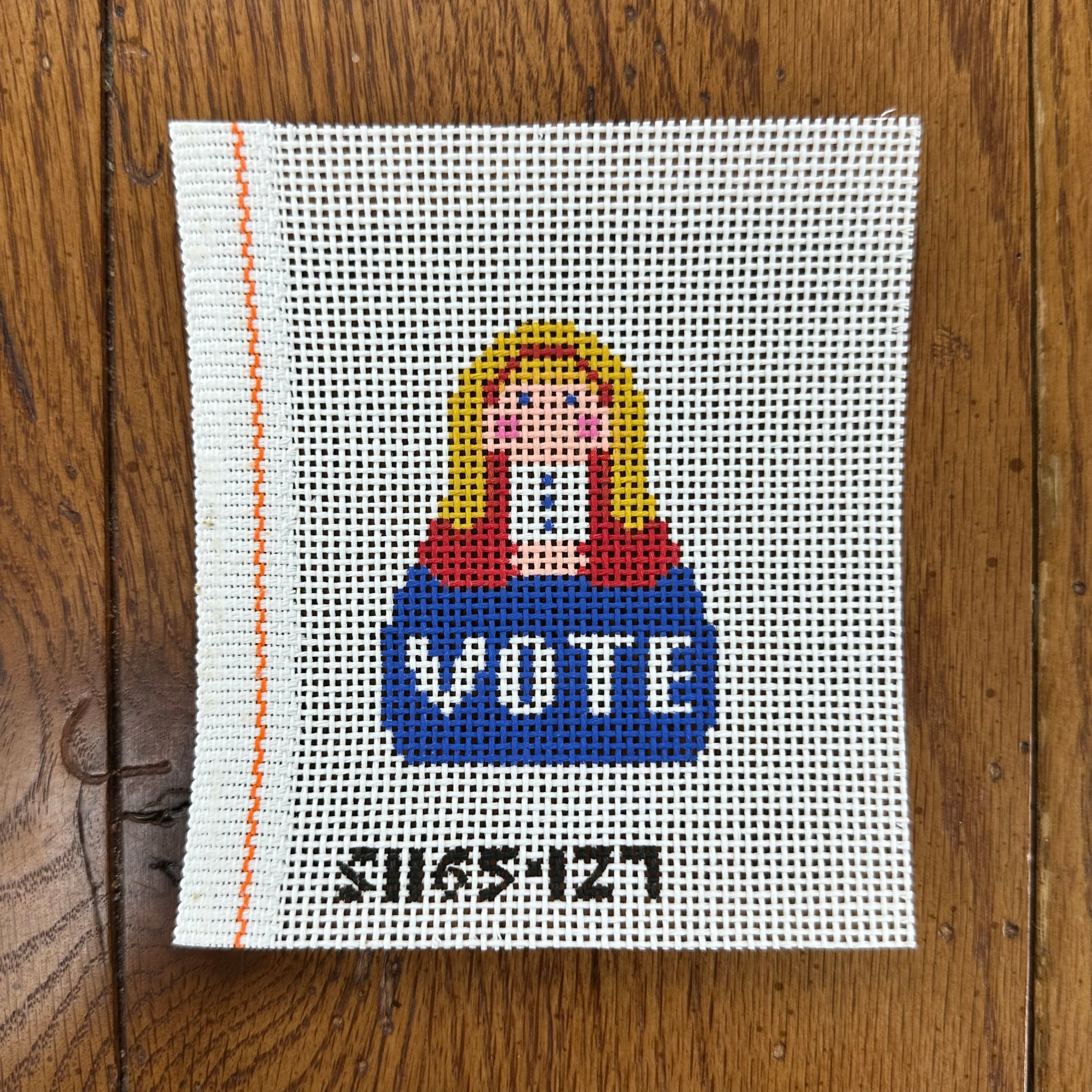Stitch Its Angel - VOTE Angel – The Needlepoint Clubhouse