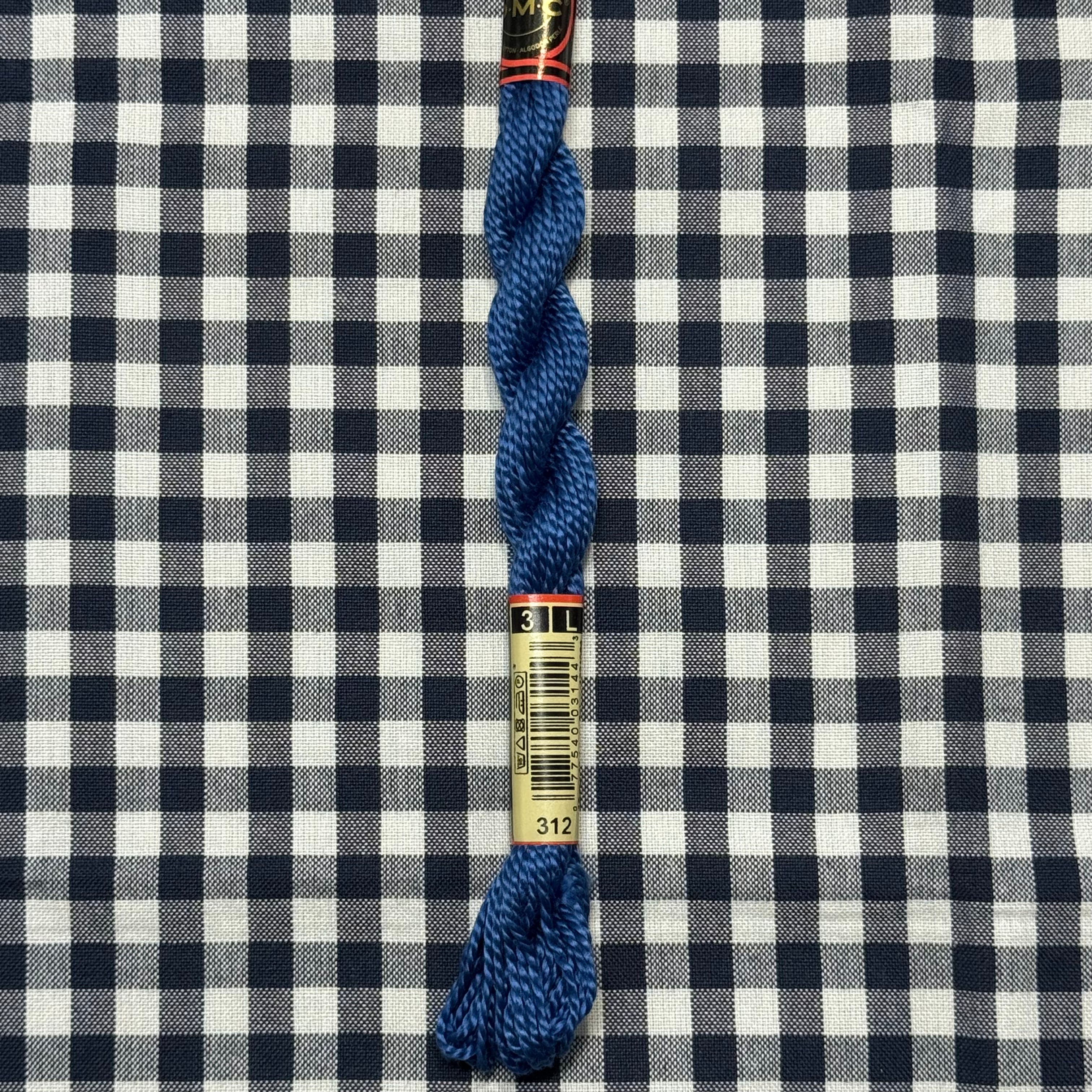 312 Very Dark Baby Blue | DMC Pearl Cotton 3 – The Needlepoint Clubhouse