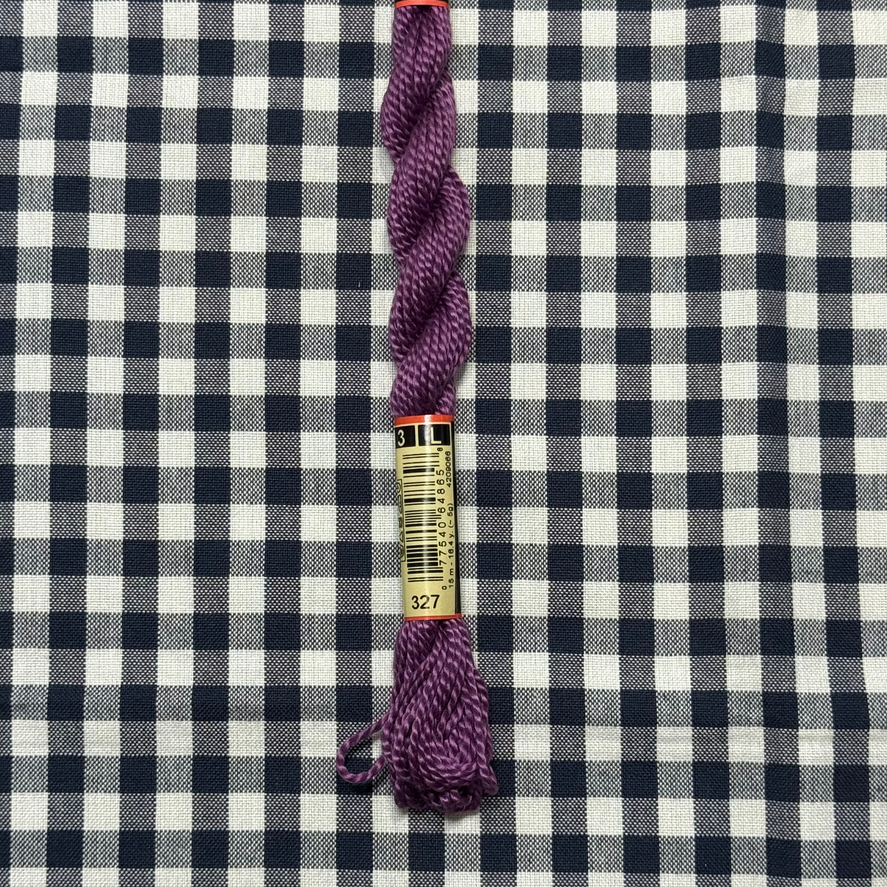 327 Dark Violet | DMC Pearl Cotton 3 – The Needlepoint Clubhouse