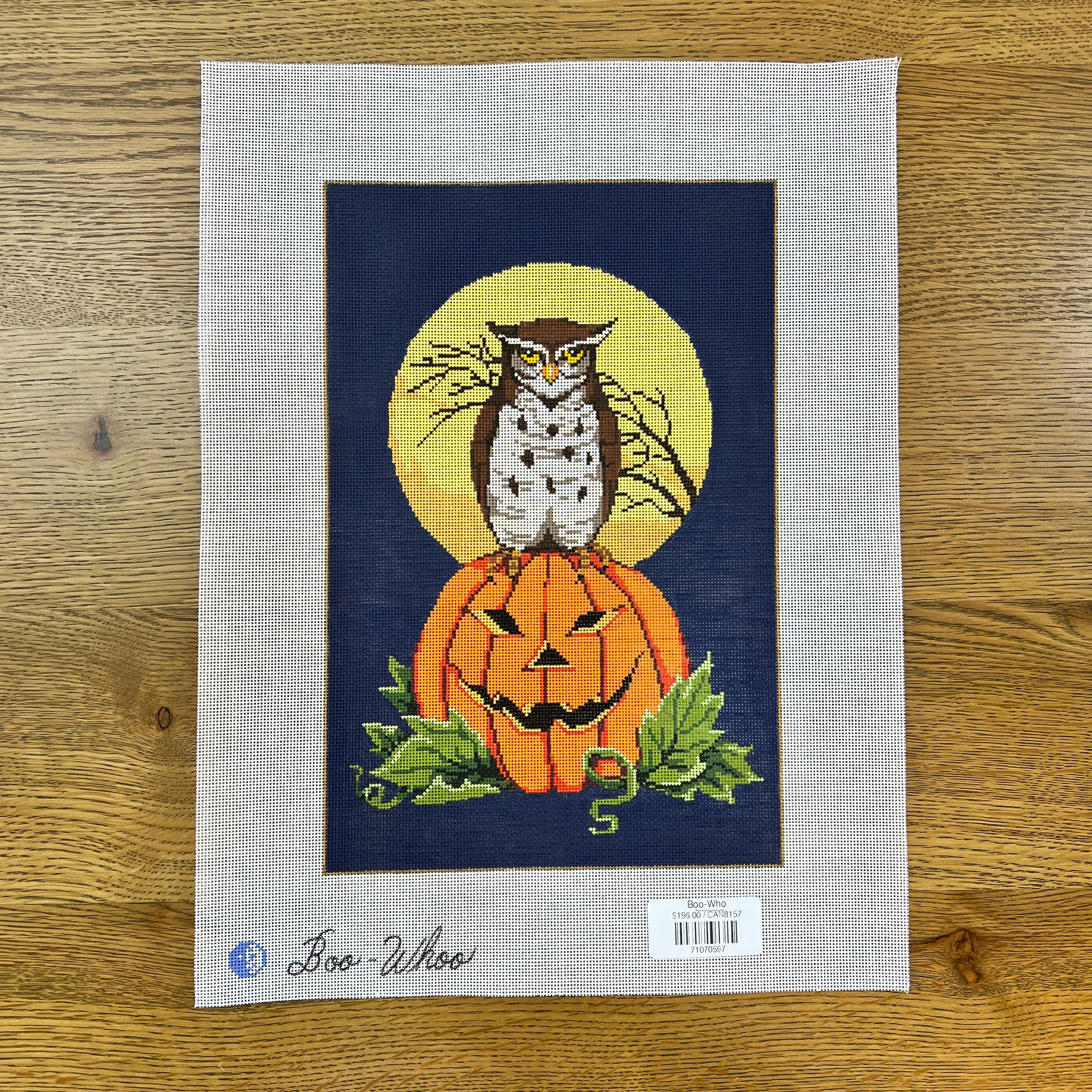 Boo-Who – The Needlepoint Clubhouse