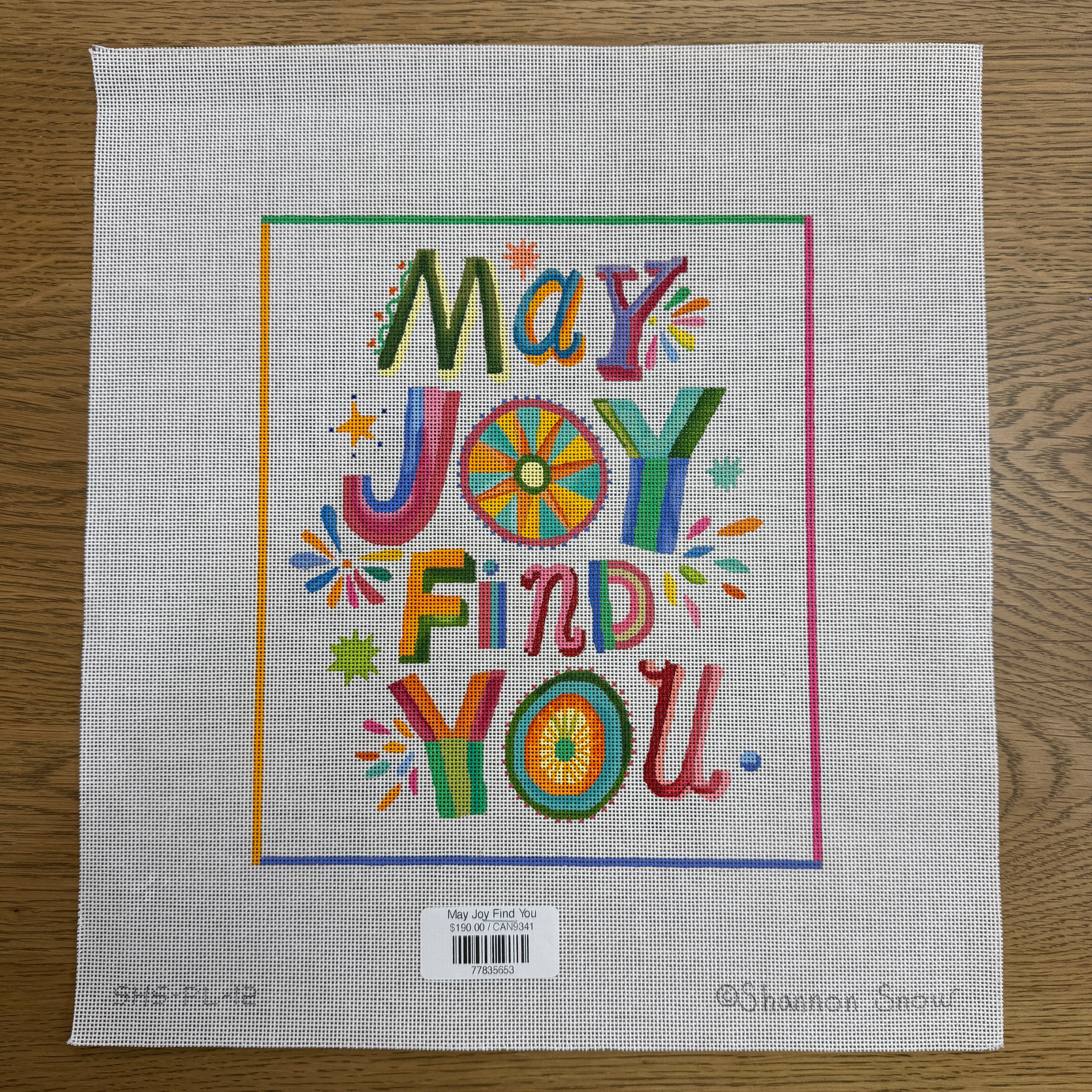 May Joy Find You – The Needlepoint Clubhouse